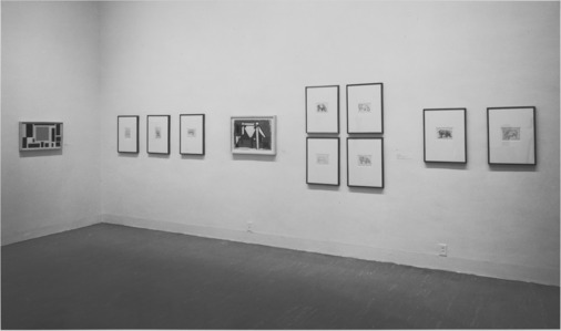 Theo van Doesburg. Study for Composition VIII (The Cow) (recto ...