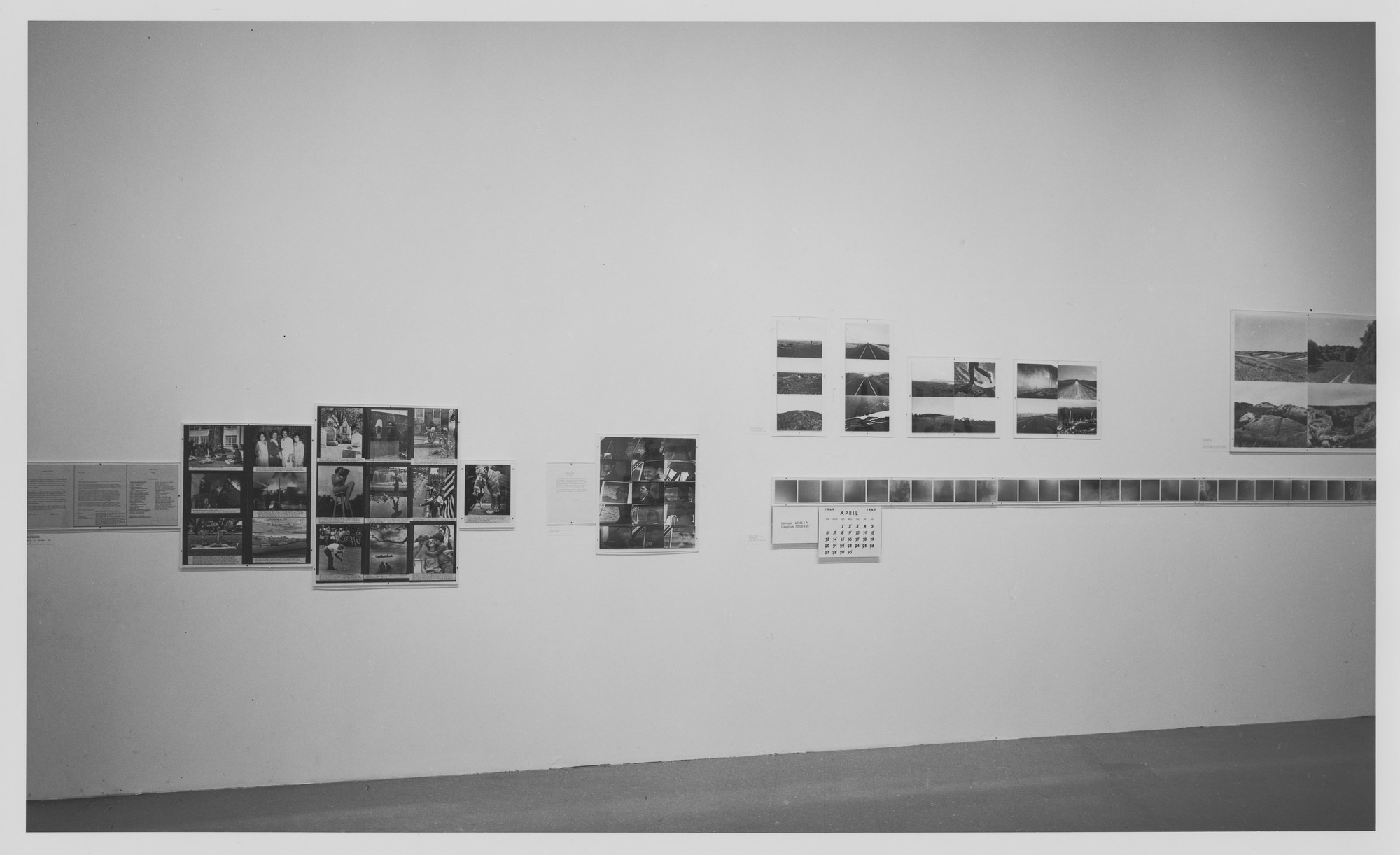 Installation view of the exhibition "Information" | MoMA