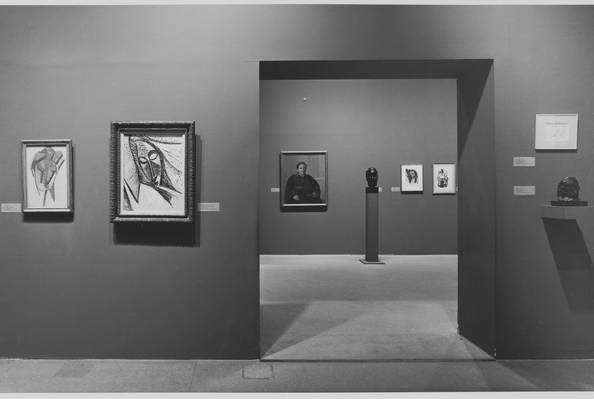 Pablo Picasso. Head of a Sleeping Woman (Study for Nude with Drapery ...