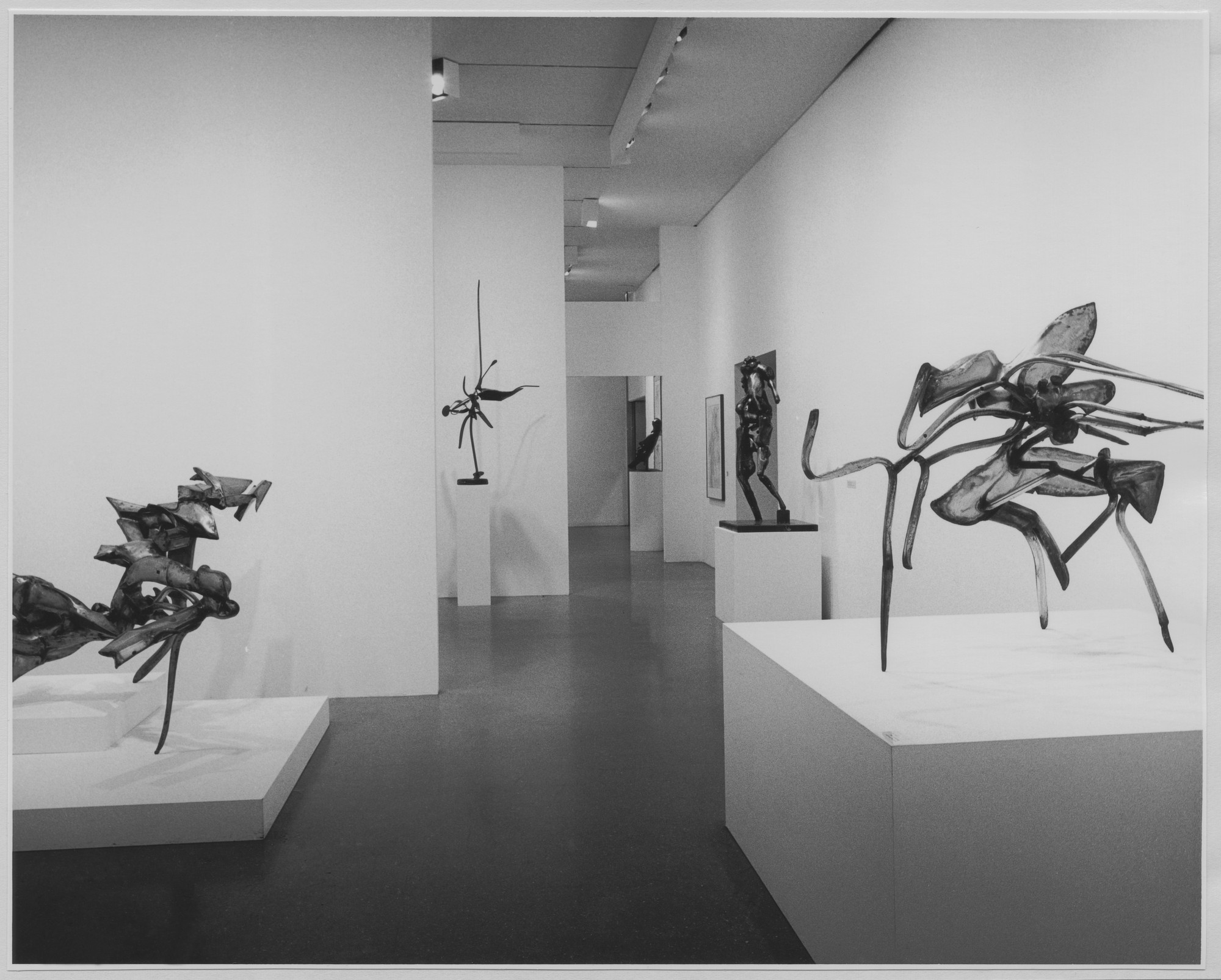 Installation view of the exhibition "The Sculpture of Richard Hunt" | MoMA