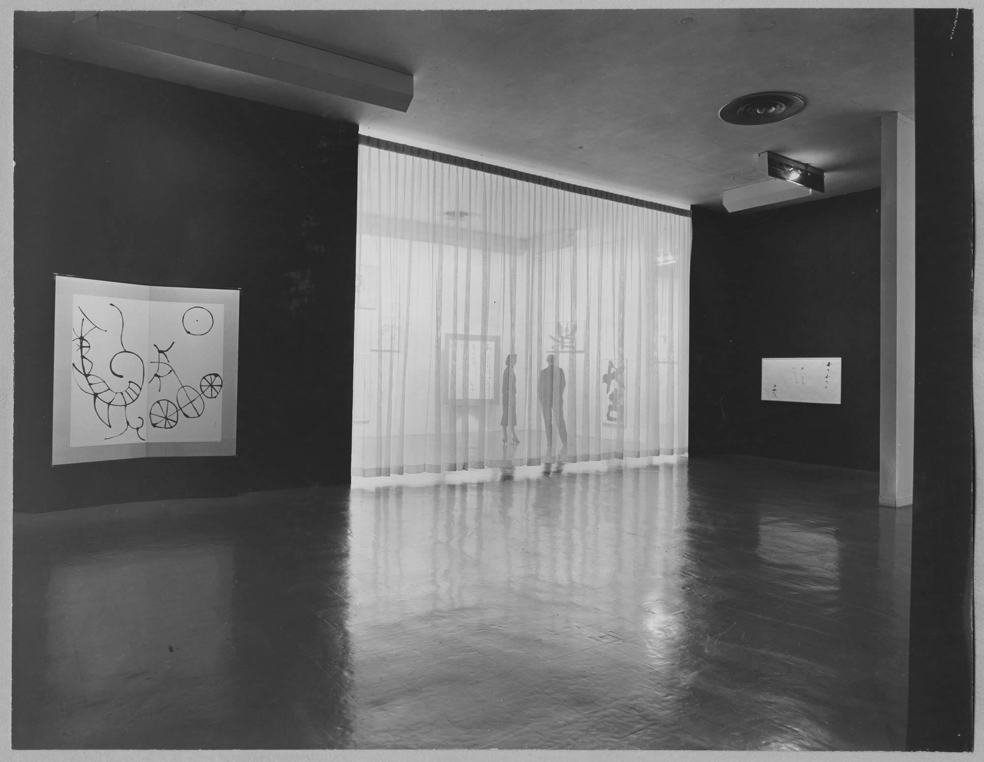 Installation view of the exhibition "Japanese Calligraphy." | MoMA