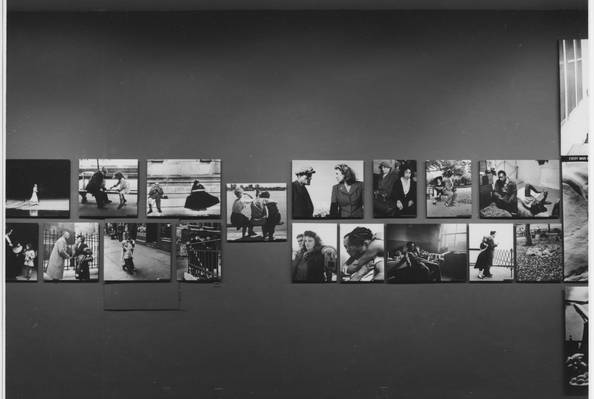 Bill Rauhauser. Three on a Bench, Detroit River. c. 1952 | MoMA