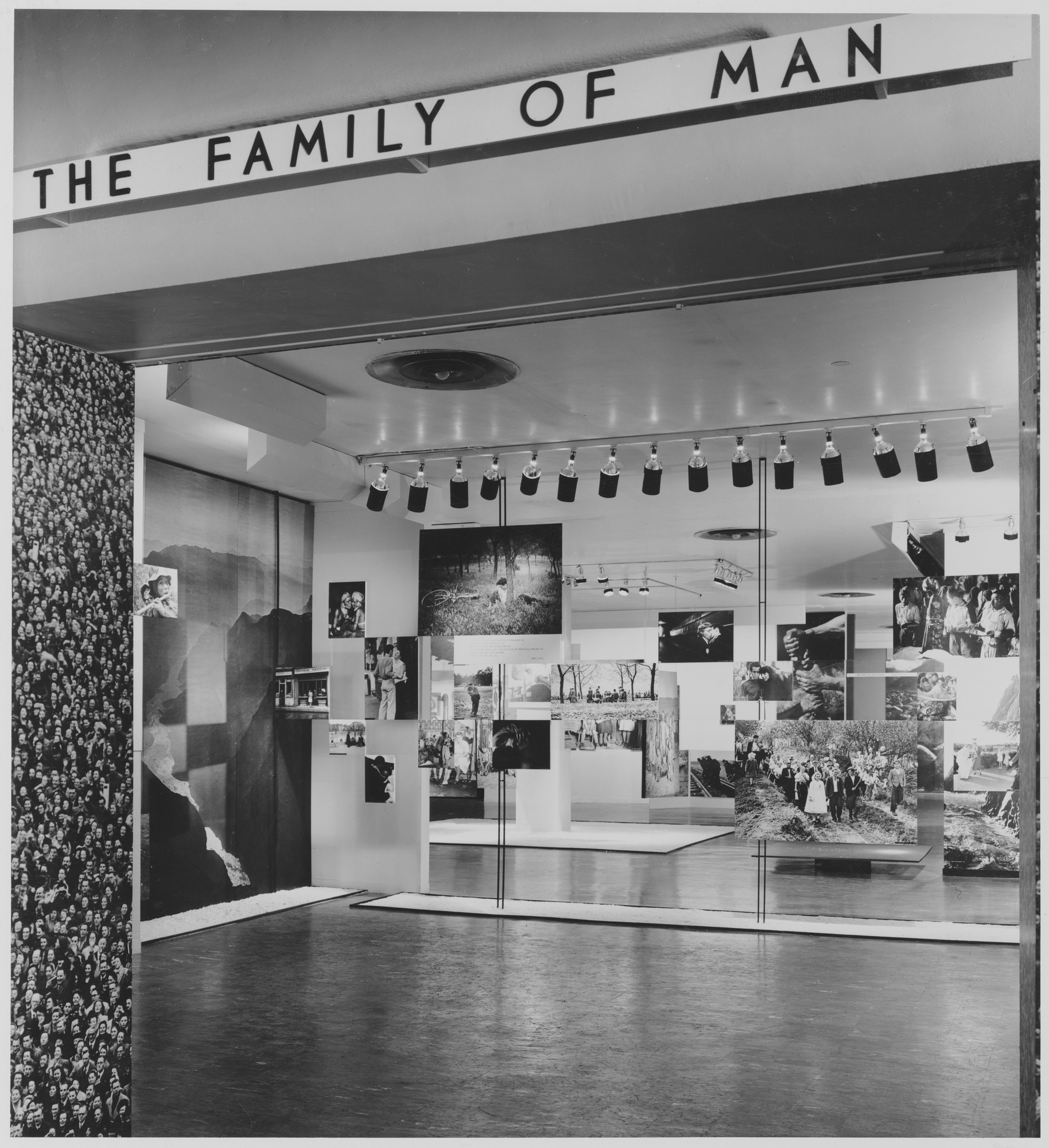 Installation view of the exhibition "The Family of Man." | MoMA