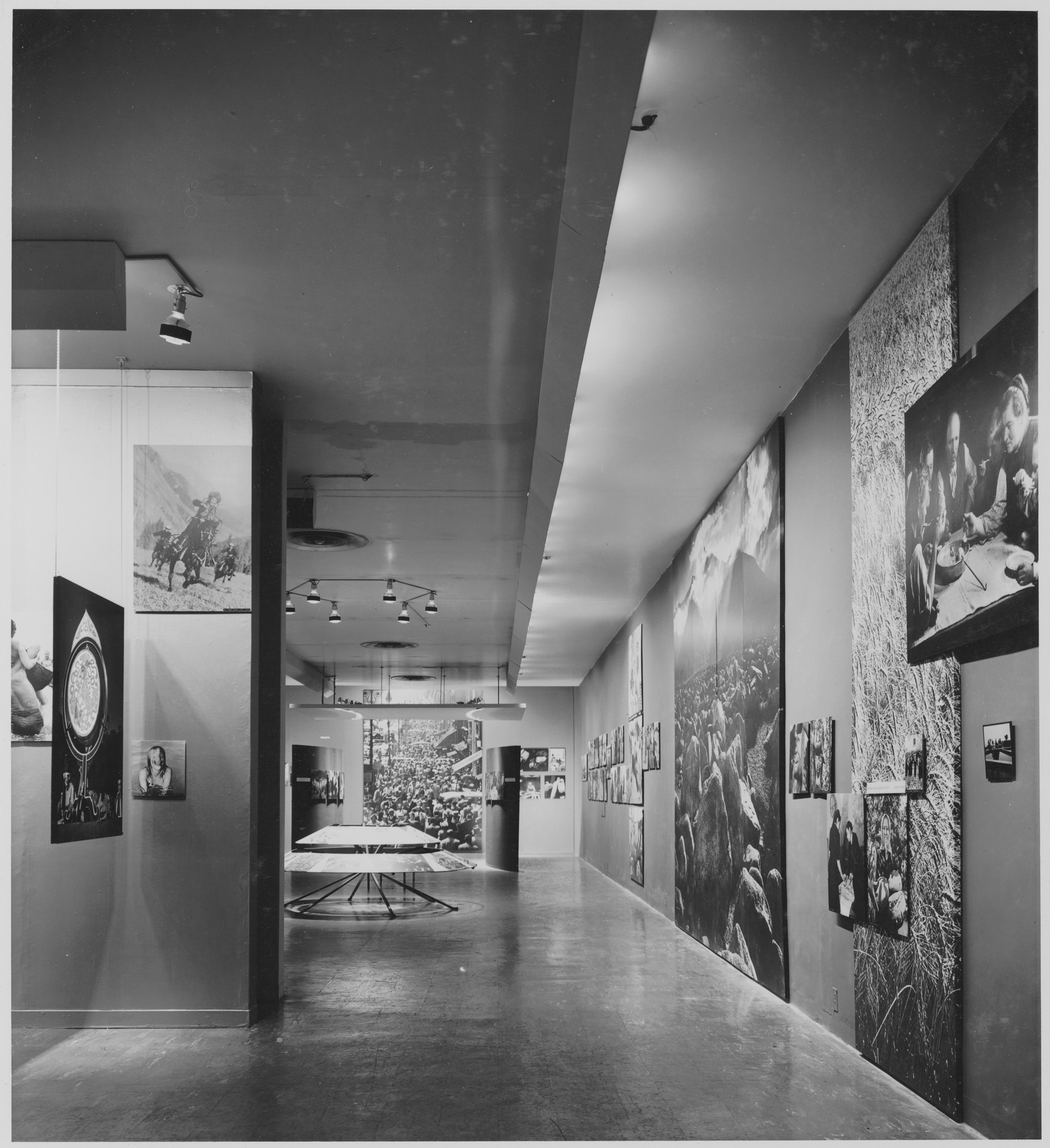 Installation view of the exhibition "The Family of Man." | MoMA