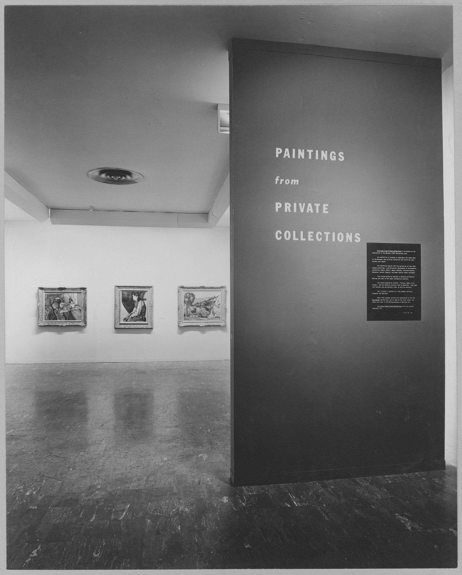 Paintings from Private Collections | MoMA