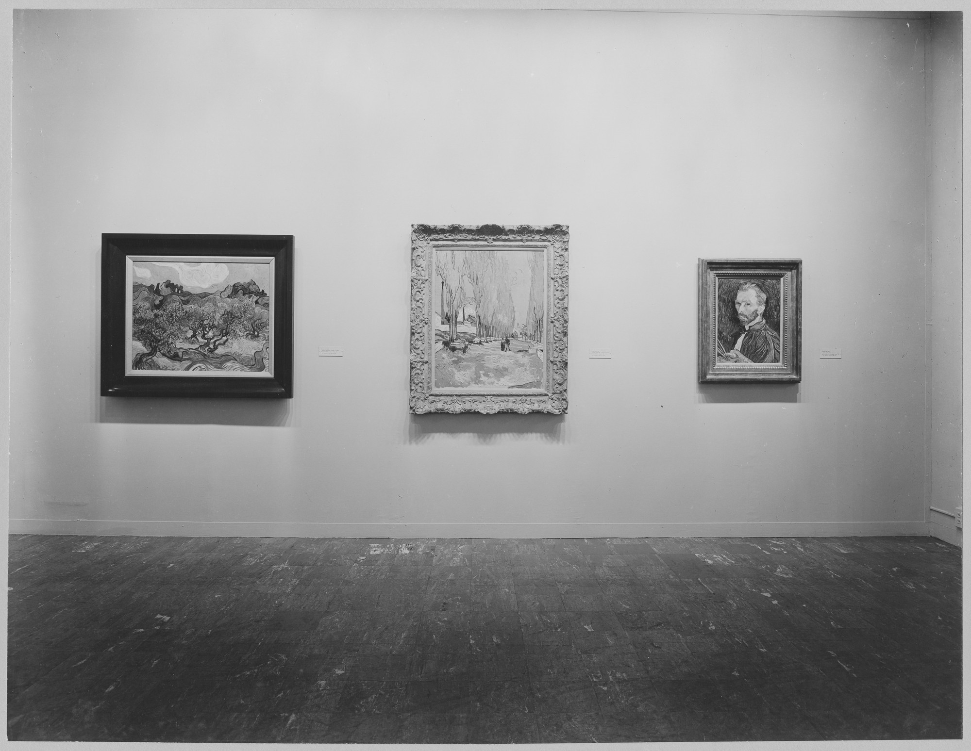 Installation view of the exhibition "Paintings from Private Collections ...
