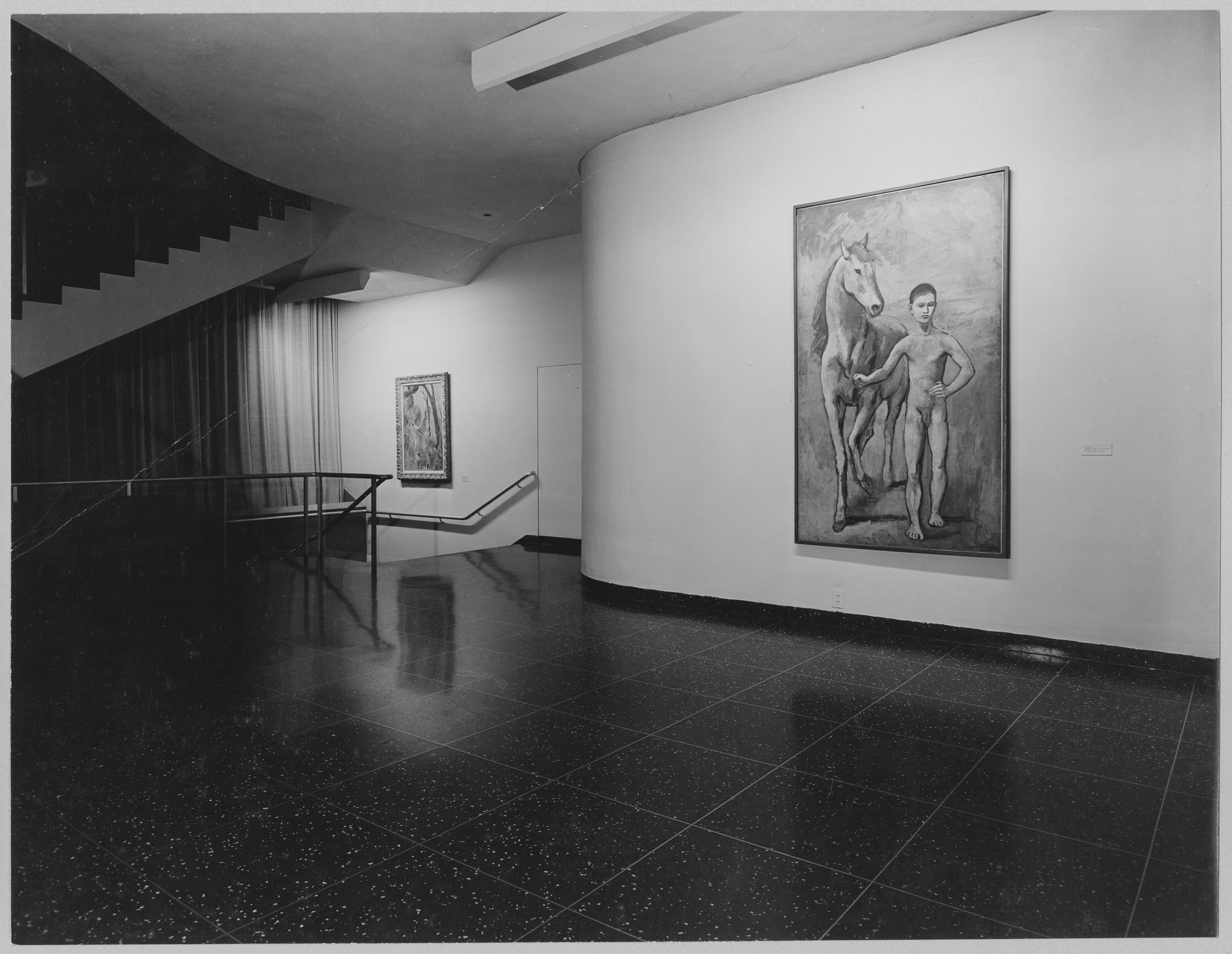 Installation view of the exhibition "Paintings from Private Collections ...