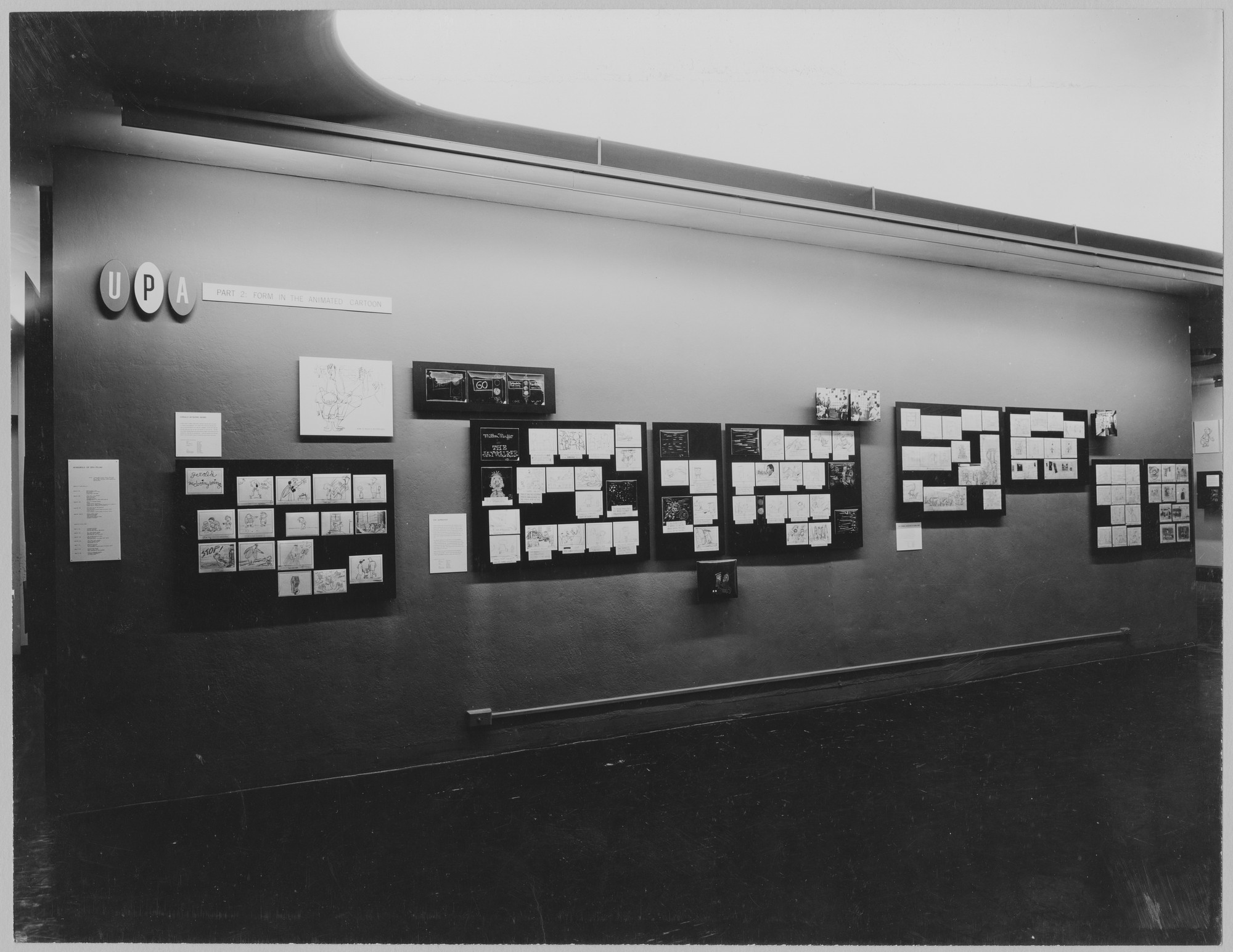 Installation view of the exhibition "U.P.A. (United Productions of ...