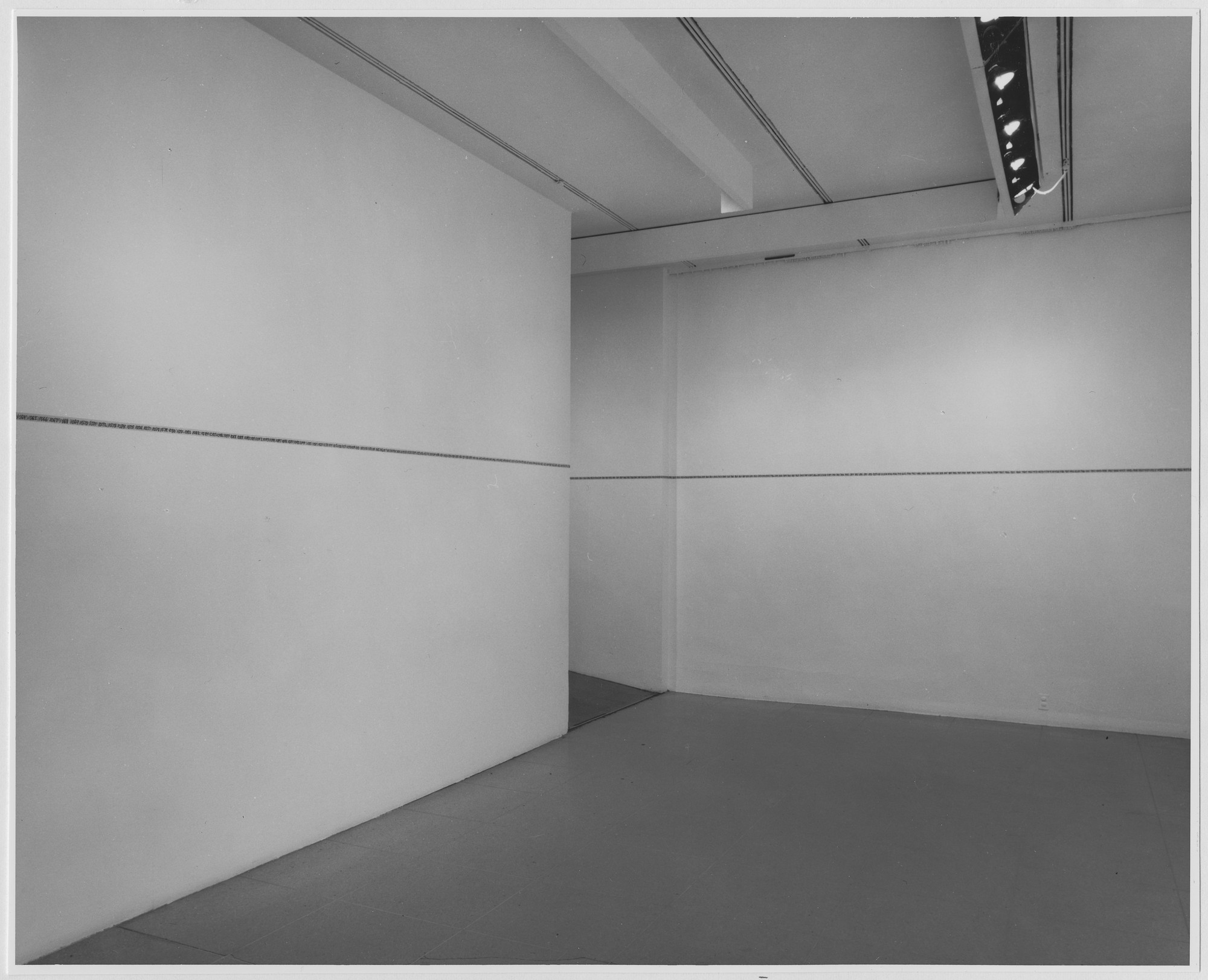 Installation view of the exhibition "Projects: Mel Bochner" | MoMA
