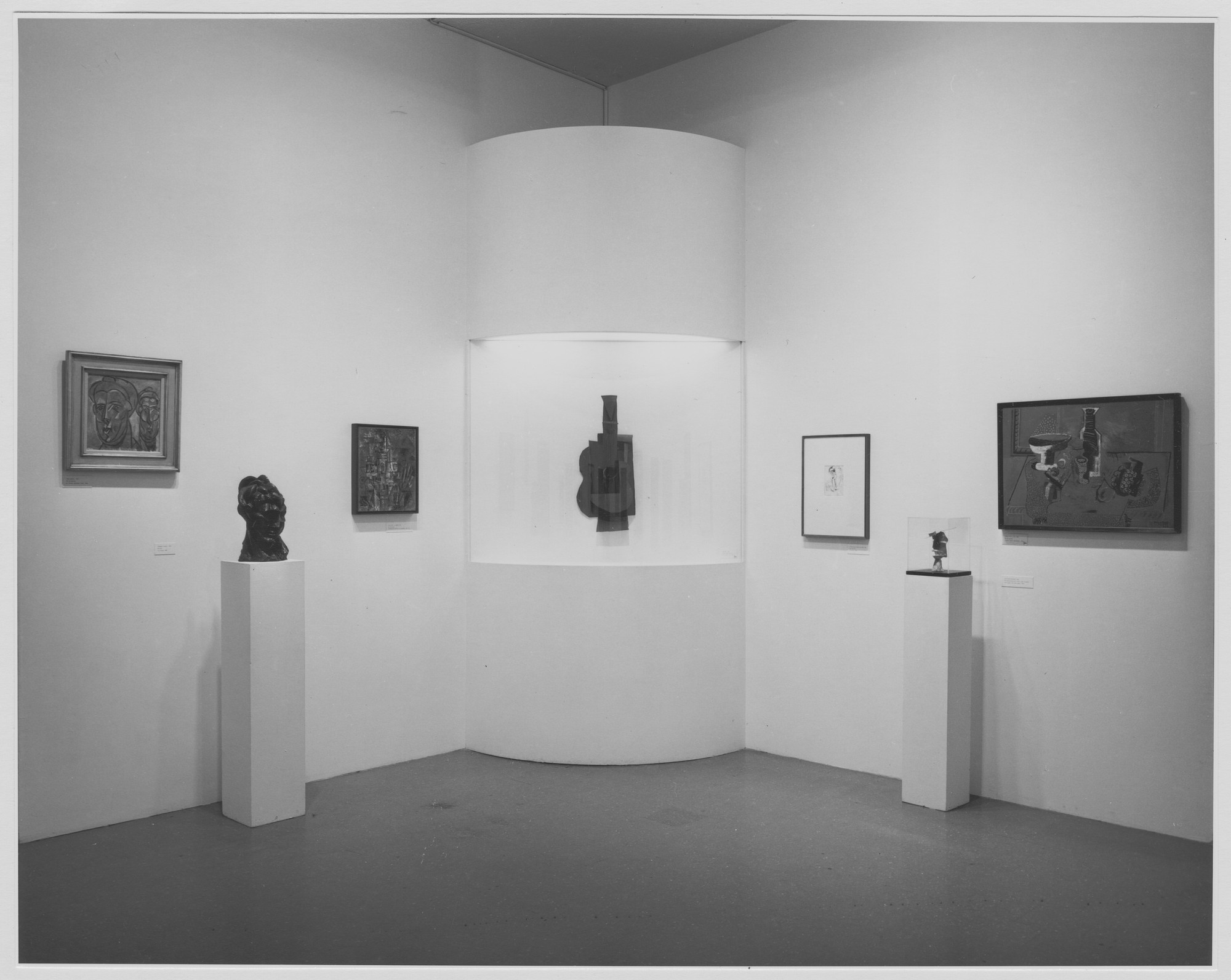 Installation view of the exhibition "Picasso in the Collection of The ...