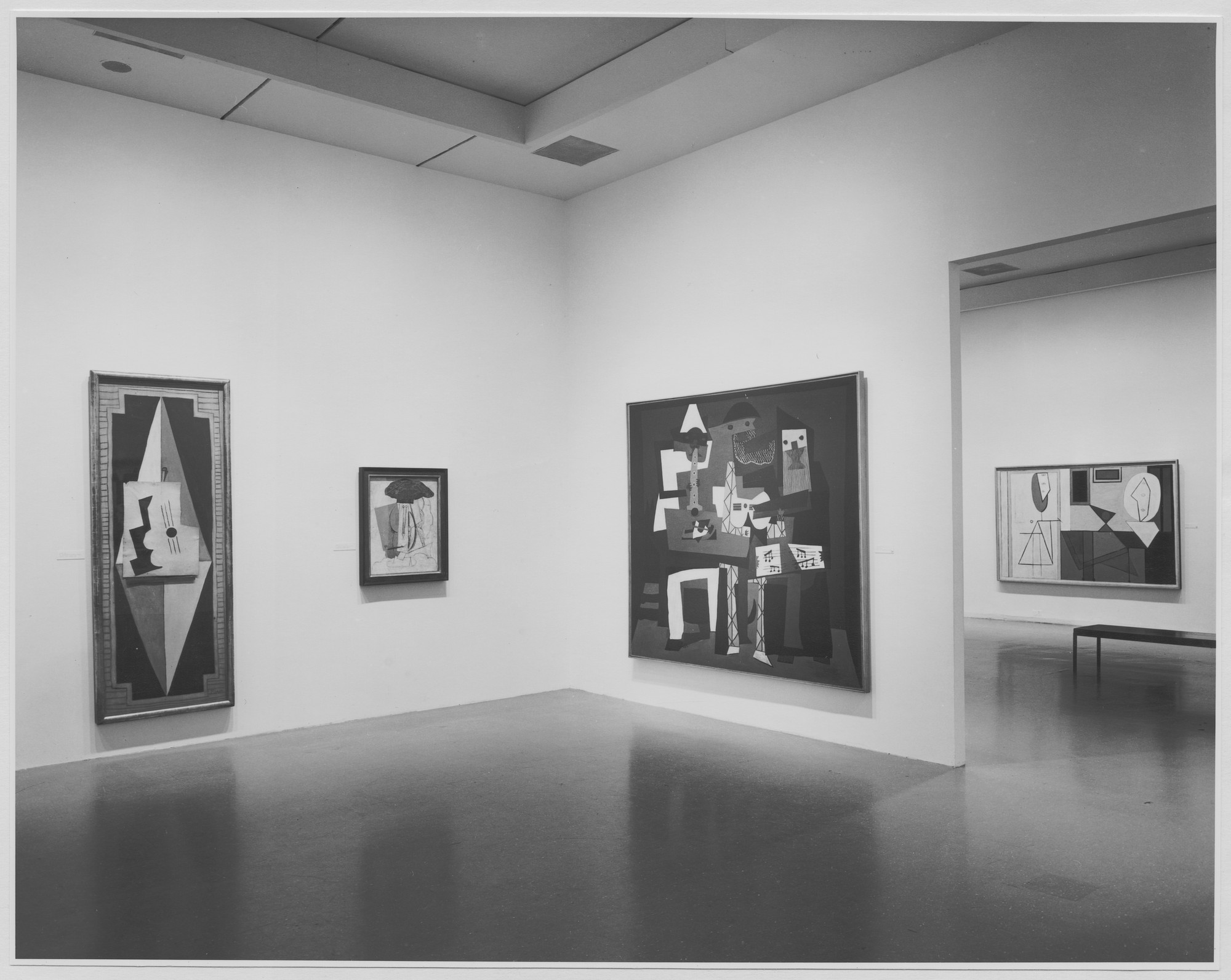Installation view of the exhibition "Picasso in the Collection of The ...