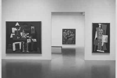 Pablo Picasso. Three Musicians. Fontainebleau, summer 1921 | MoMA