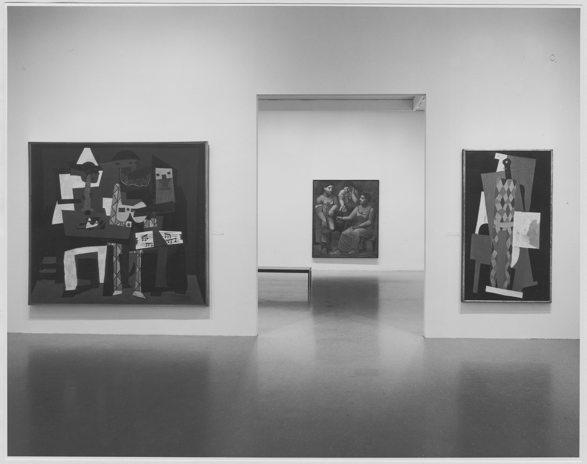 Installation view of the exhibition "Picasso in the Collection of The ...