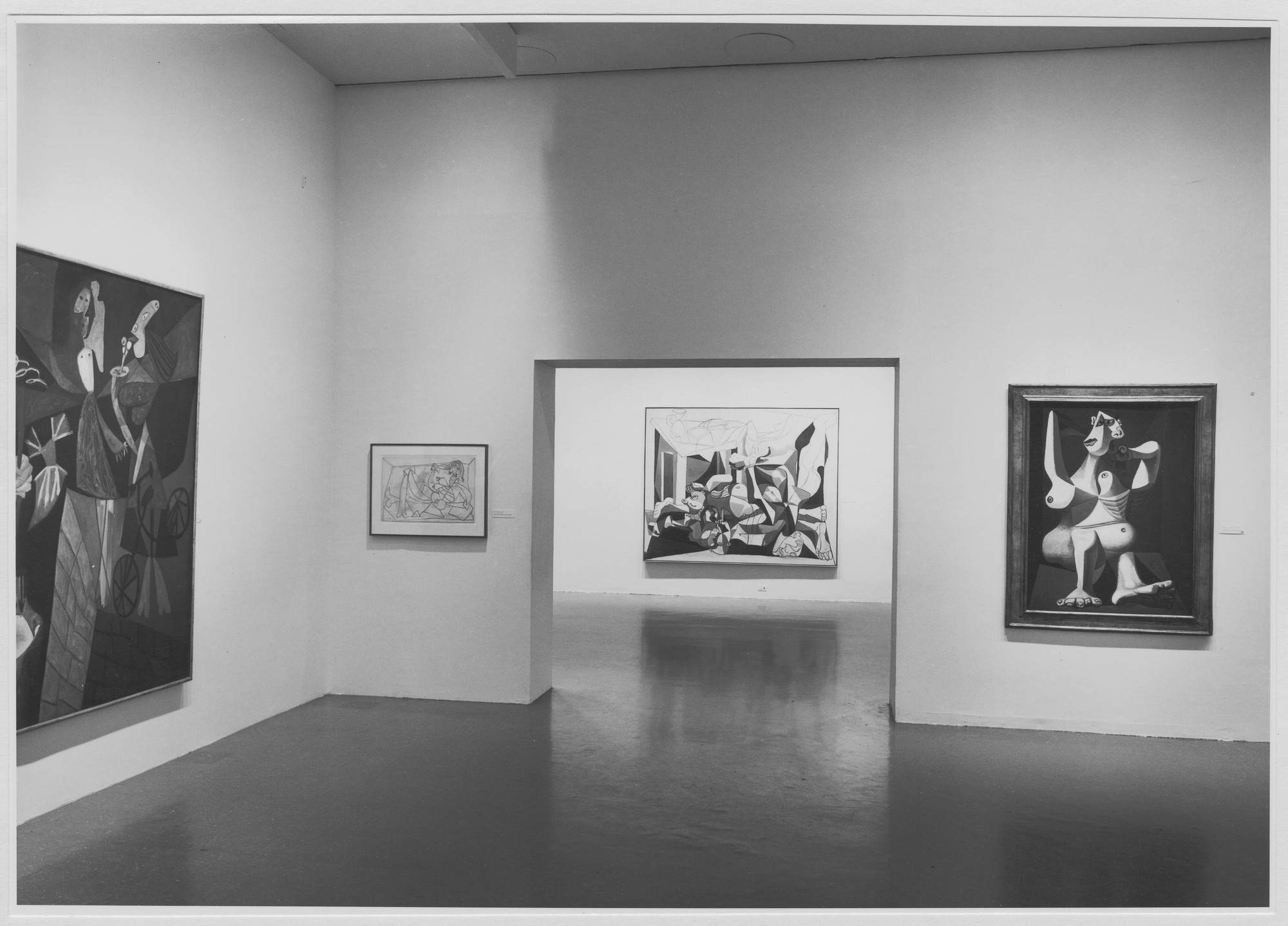 Installation view of the exhibition "Picasso in the Collection of The ...