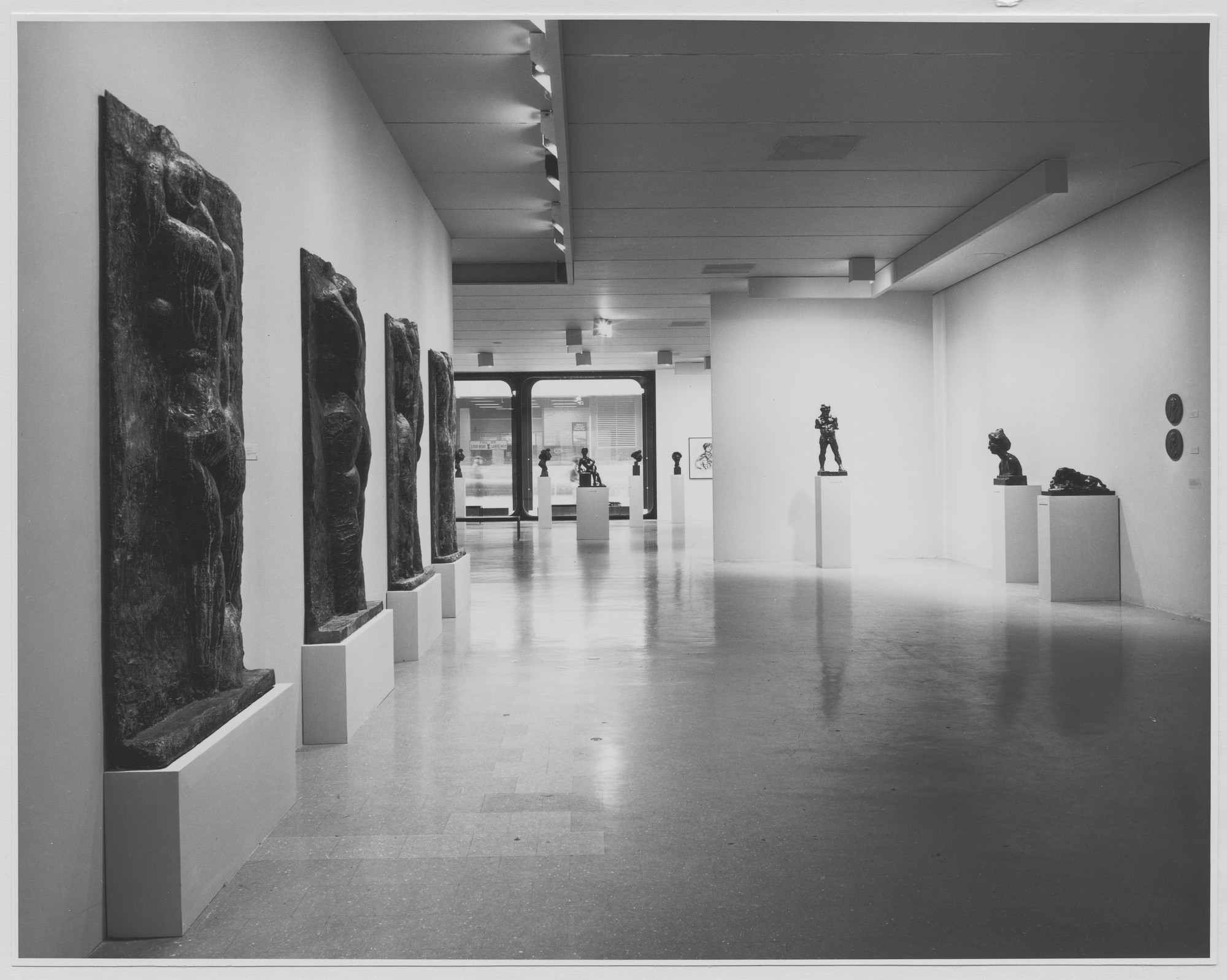 Installation view of the exhibition "Sculpture of Matisse." | MoMA