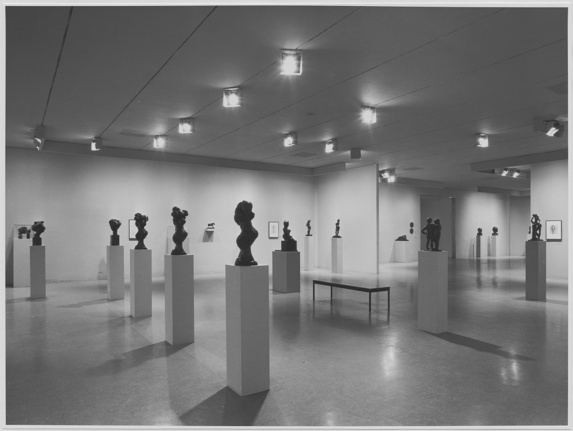 Installation view of the exhibition "Sculpture of Matisse." | MoMA