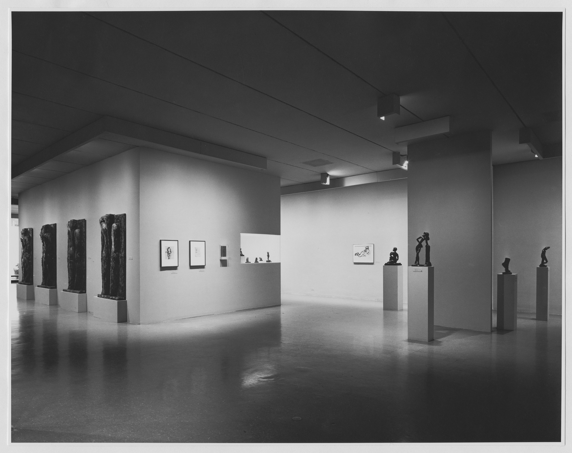 Installation view of the exhibition "Sculpture of Matisse." | MoMA