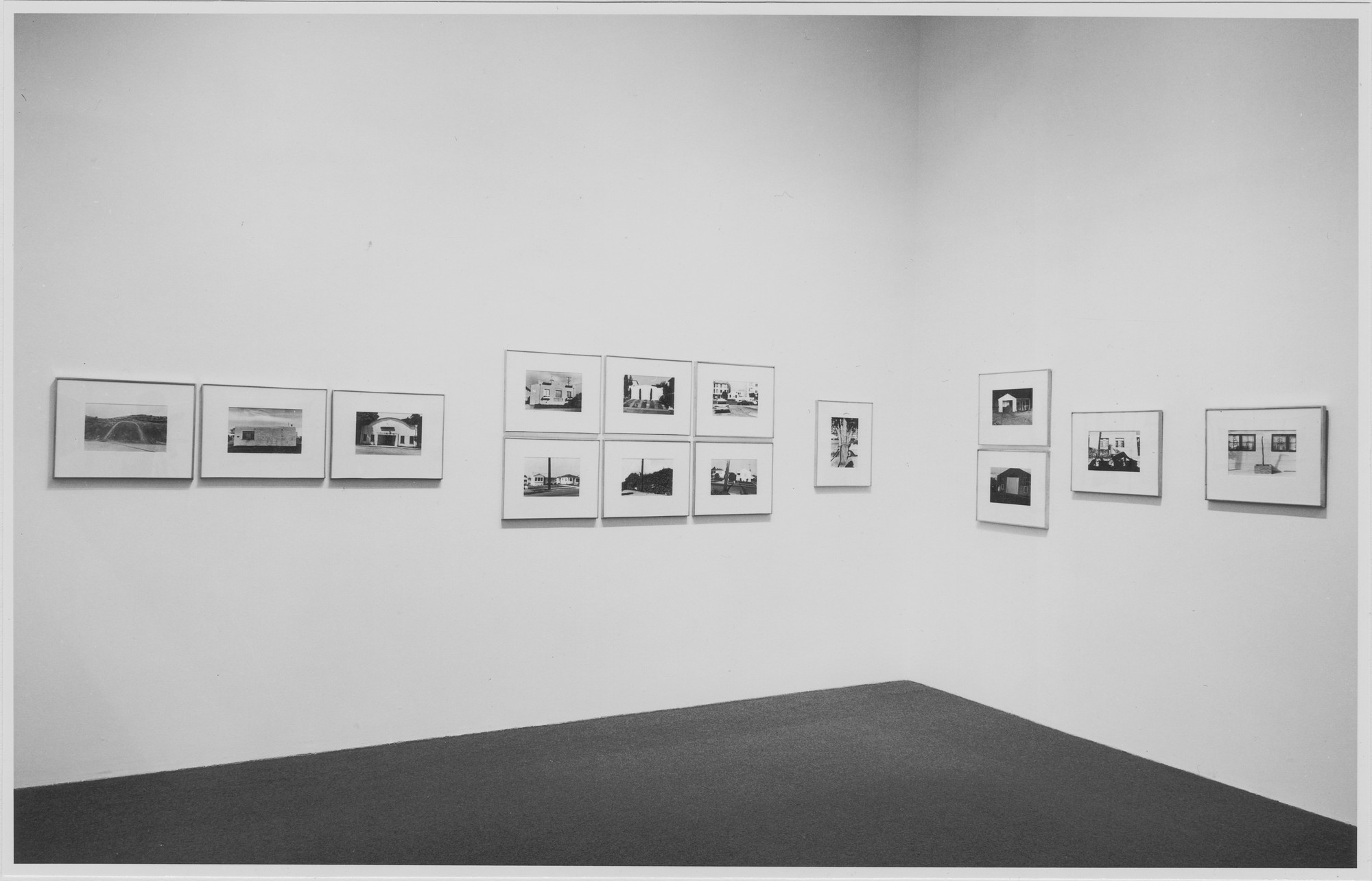 Installation view of the exhibition "Photographs by Henry Wessel, Jr ...