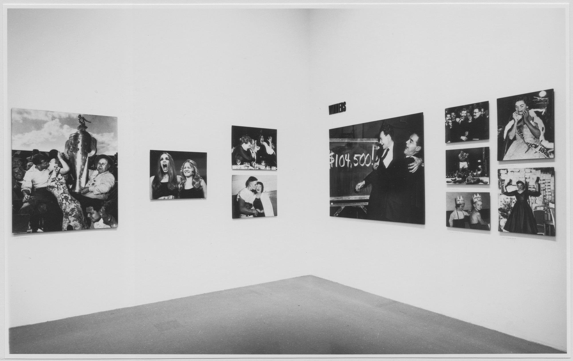 Installation view of the exhibition "From the Picture Press." | MoMA