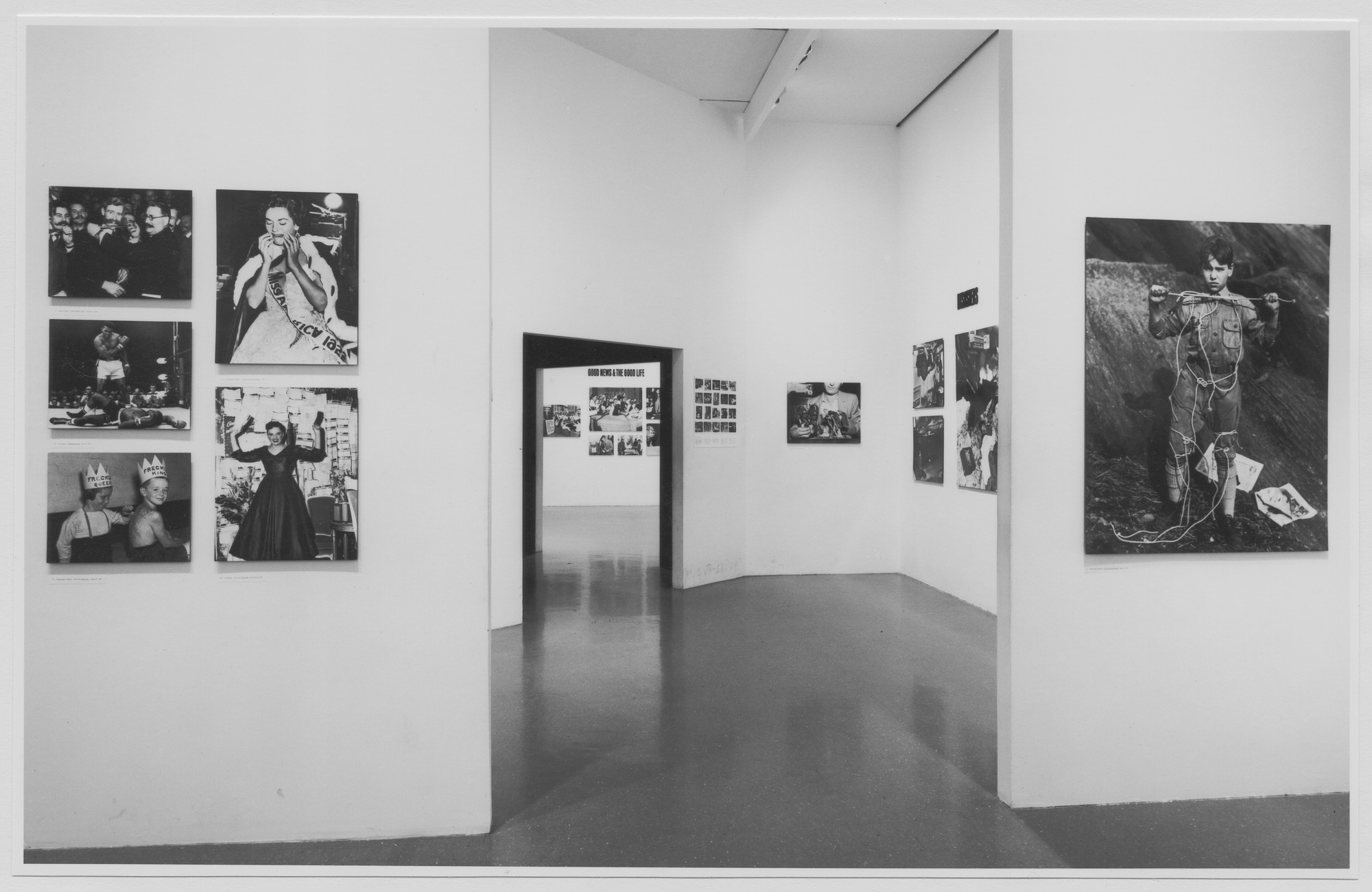 Installation view of the exhibition "From the Picture Press." | MoMA