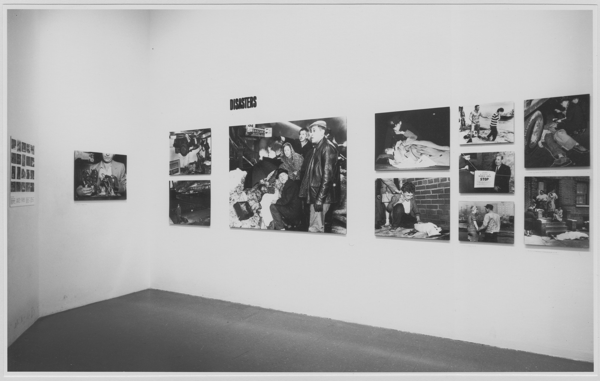Installation view of the exhibition "From the Picture Press." | MoMA