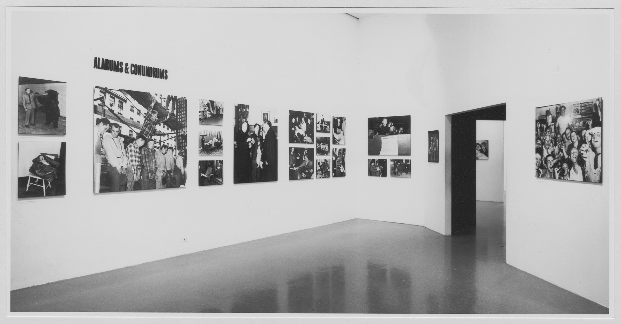 Installation view of the exhibition "From the Picture Press." | MoMA