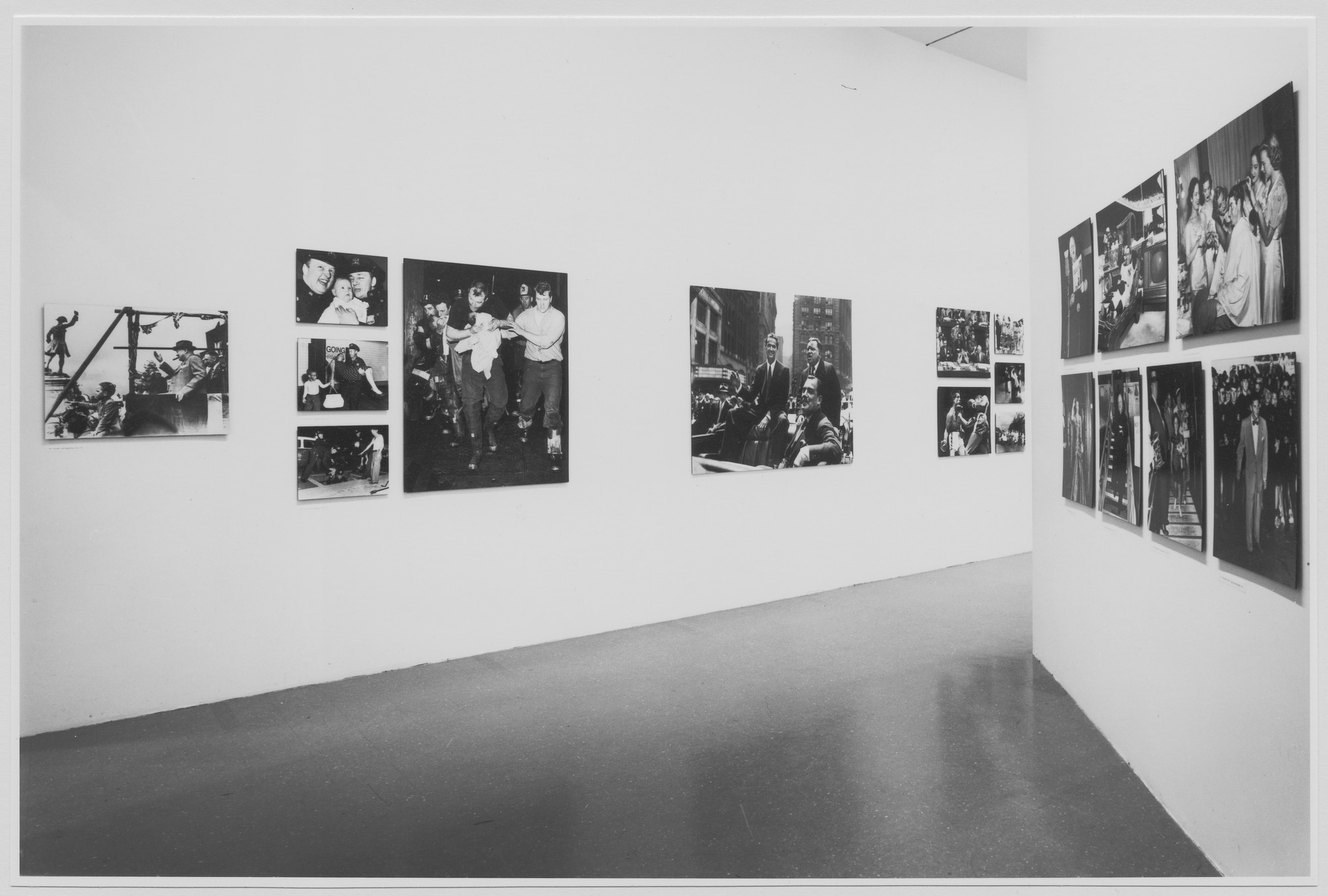 Installation view of the exhibition "From the Picture Press." | MoMA