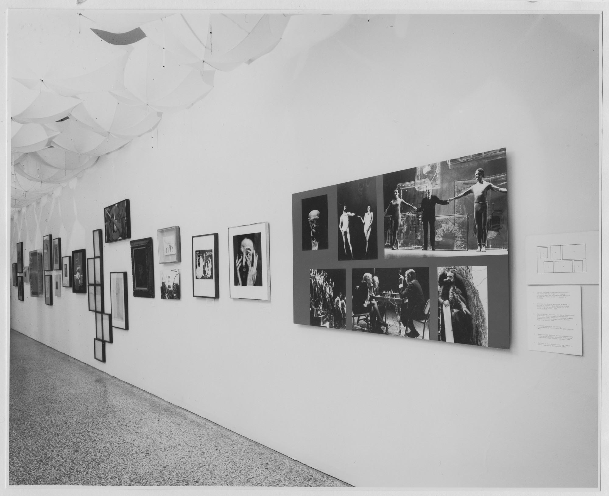 Installation view of the exhibition "Marcel Duchamp." | MoMA