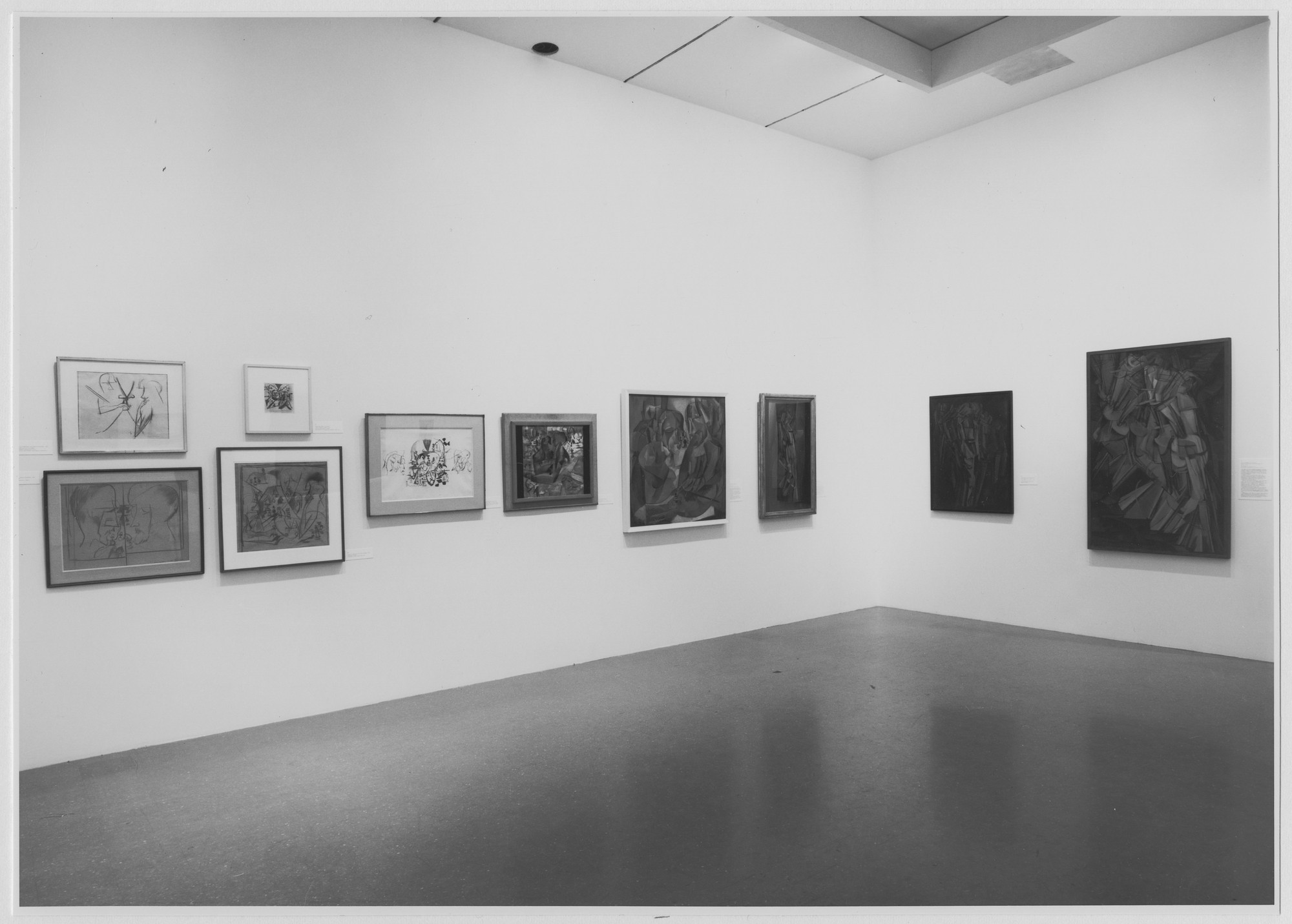 Installation view of the exhibition "Marcel Duchamp." | MoMA