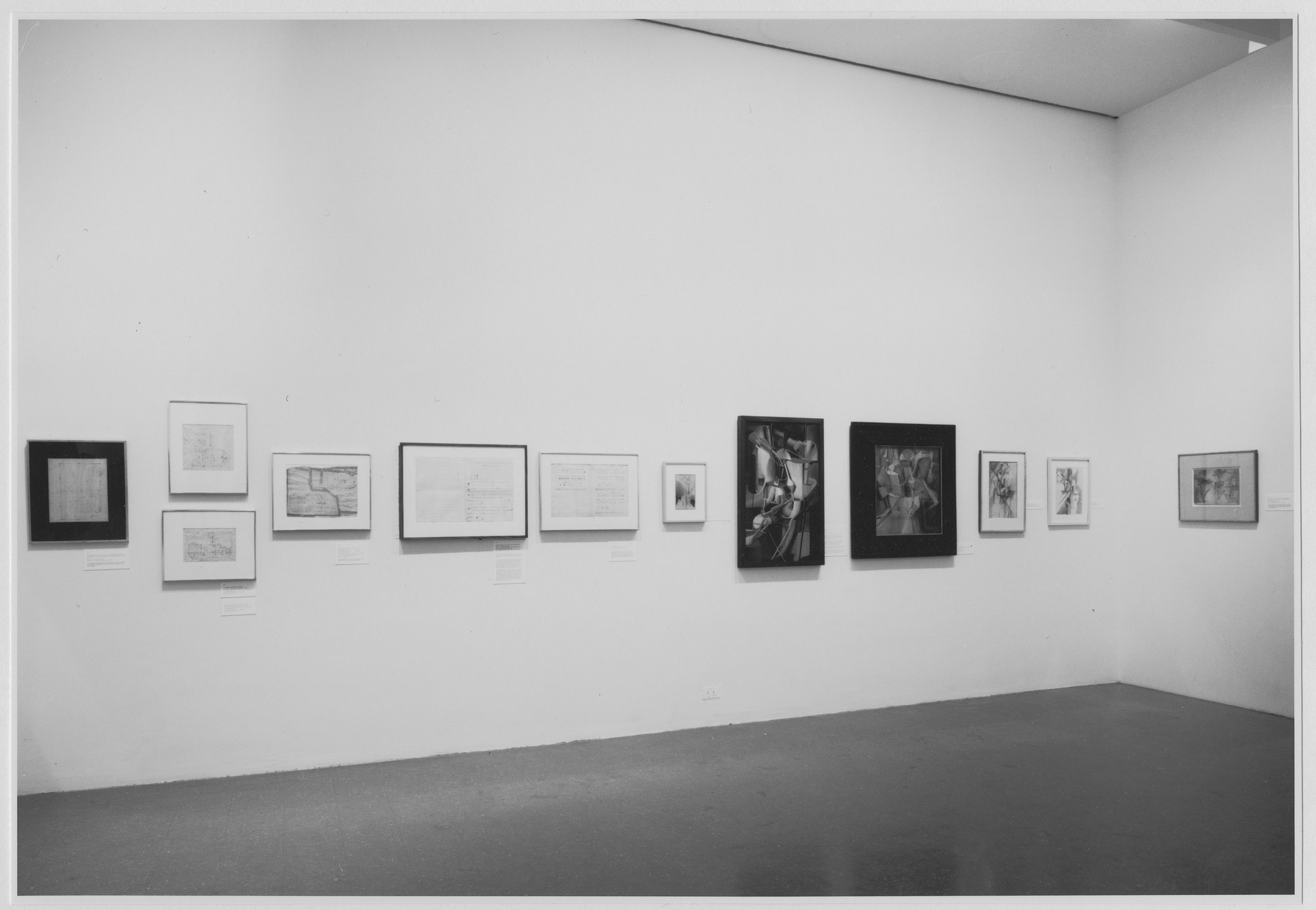 Installation view of the exhibition "Marcel Duchamp." | MoMA