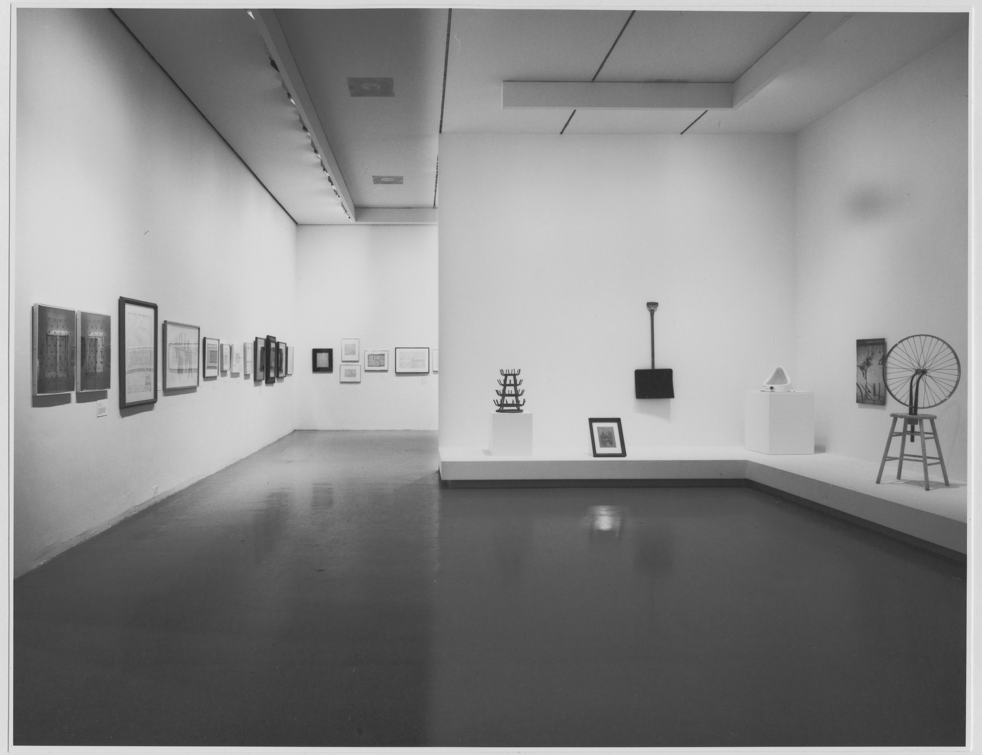 Installation view of the exhibition "Marcel Duchamp." | MoMA