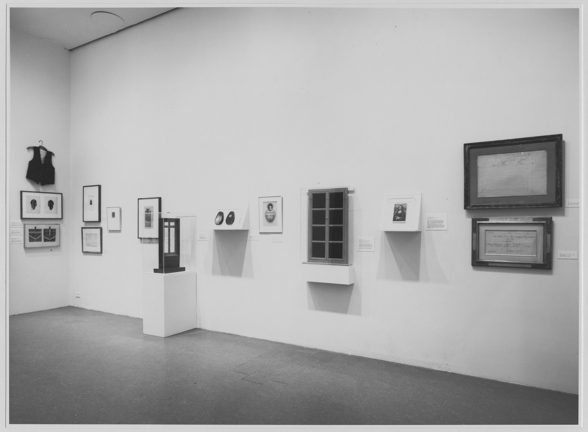 Installation view of the exhibition "Marcel Duchamp." | MoMA