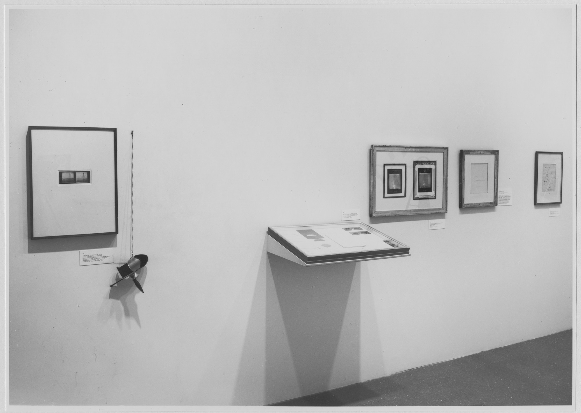 Installation view of the exhibition "Marcel Duchamp." | MoMA