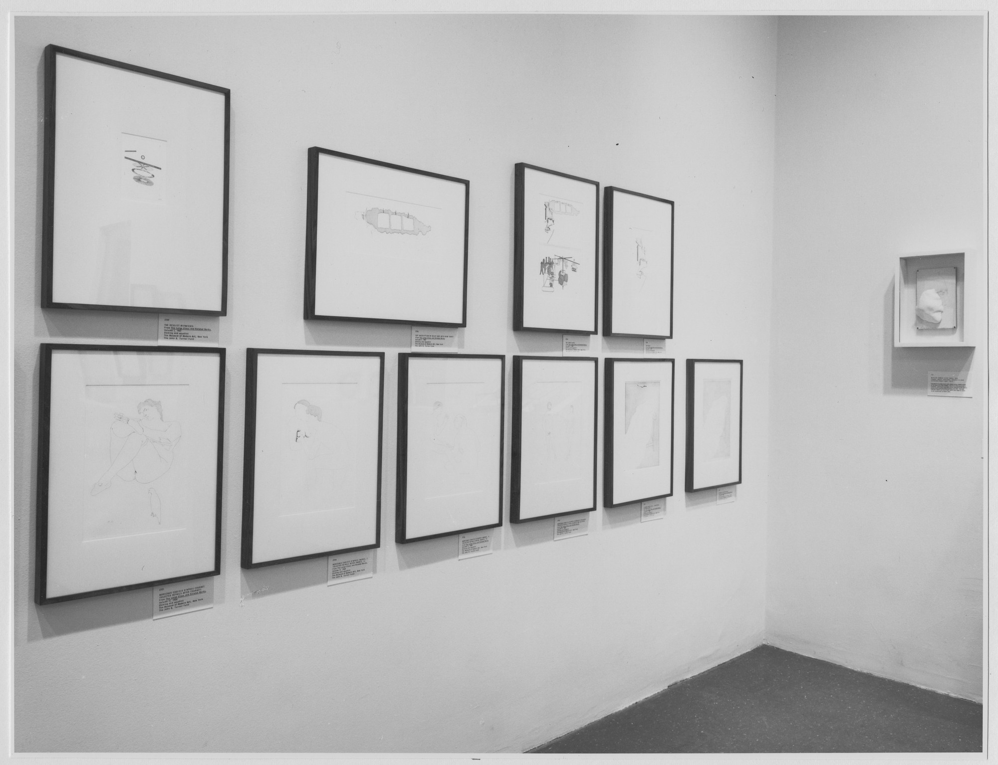 Installation view of the exhibition "Marcel Duchamp." | MoMA