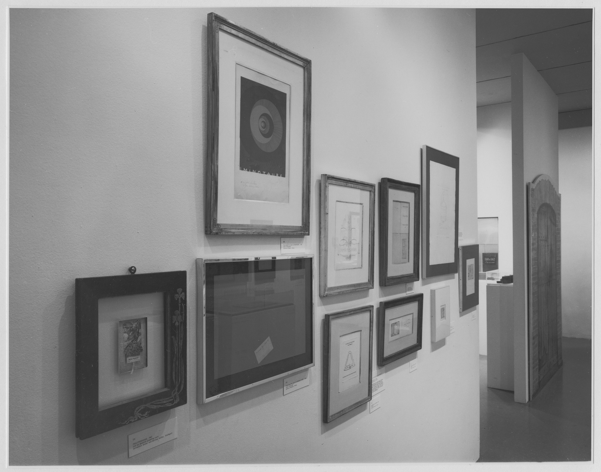 Installation view of the exhibition "Marcel Duchamp." | MoMA