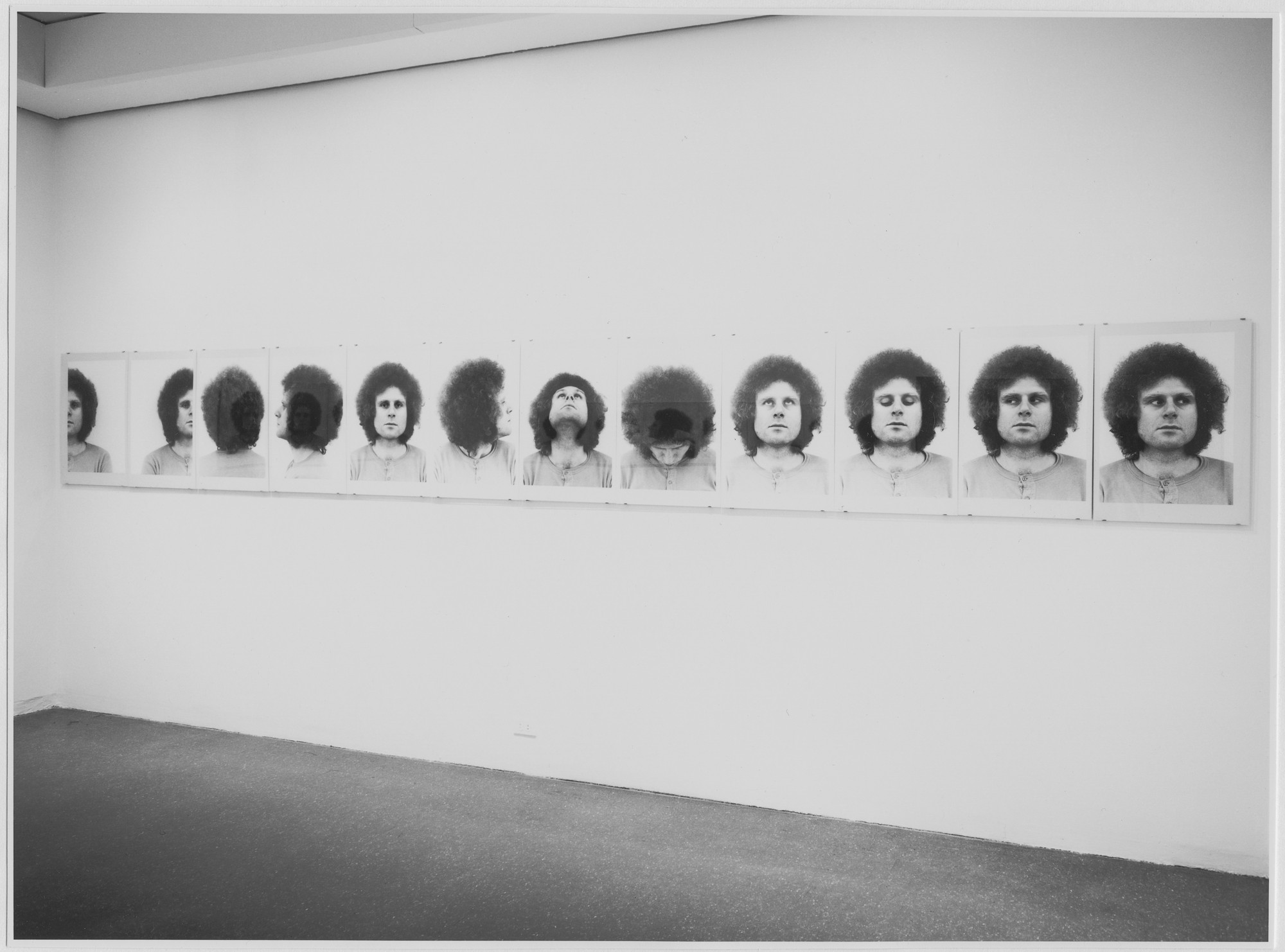 Installation view of the exhibition "Projects: Klaus Rinke." | MoMA