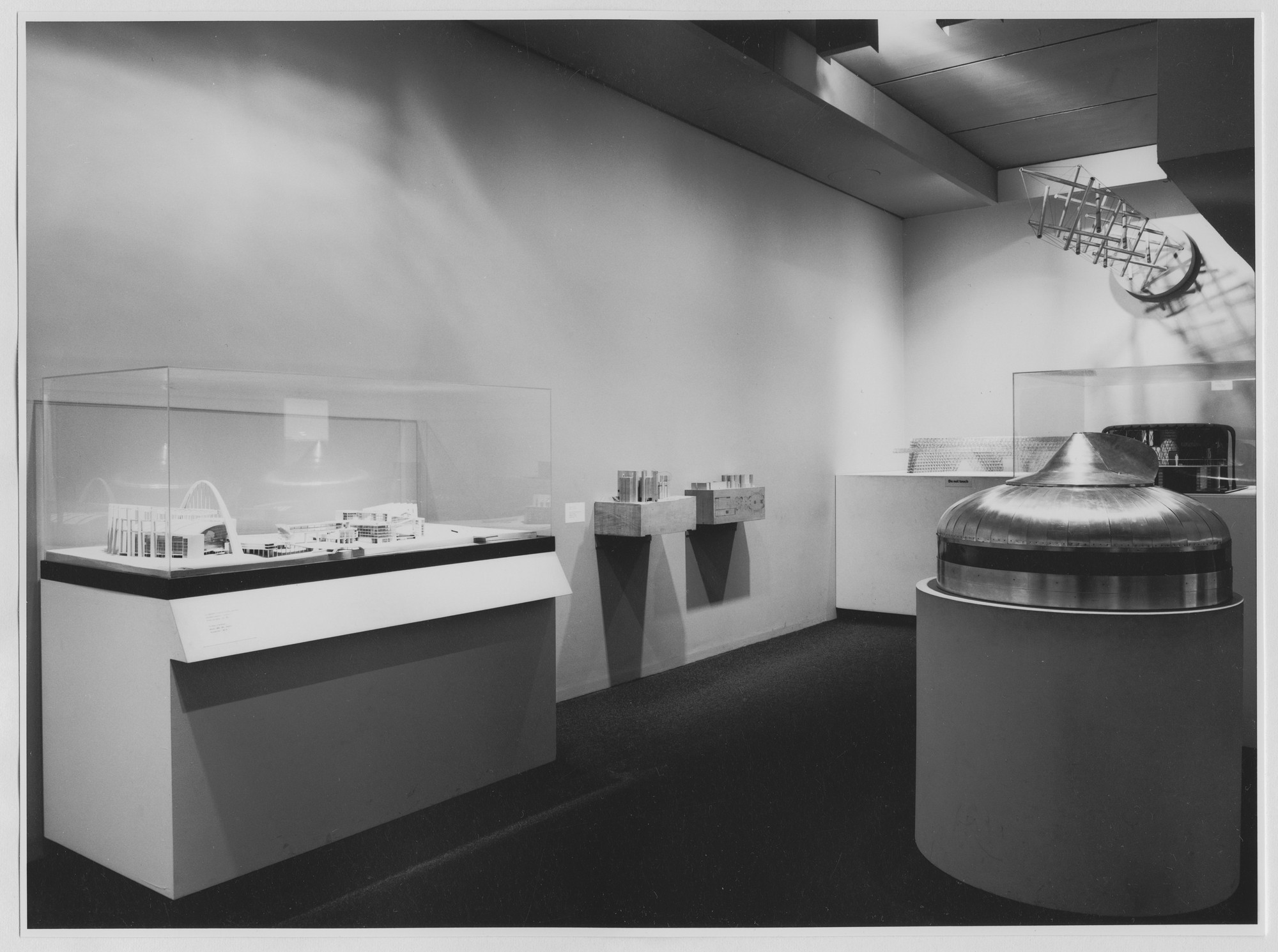Installation view of the exhibition "Architectural Models from the ...
