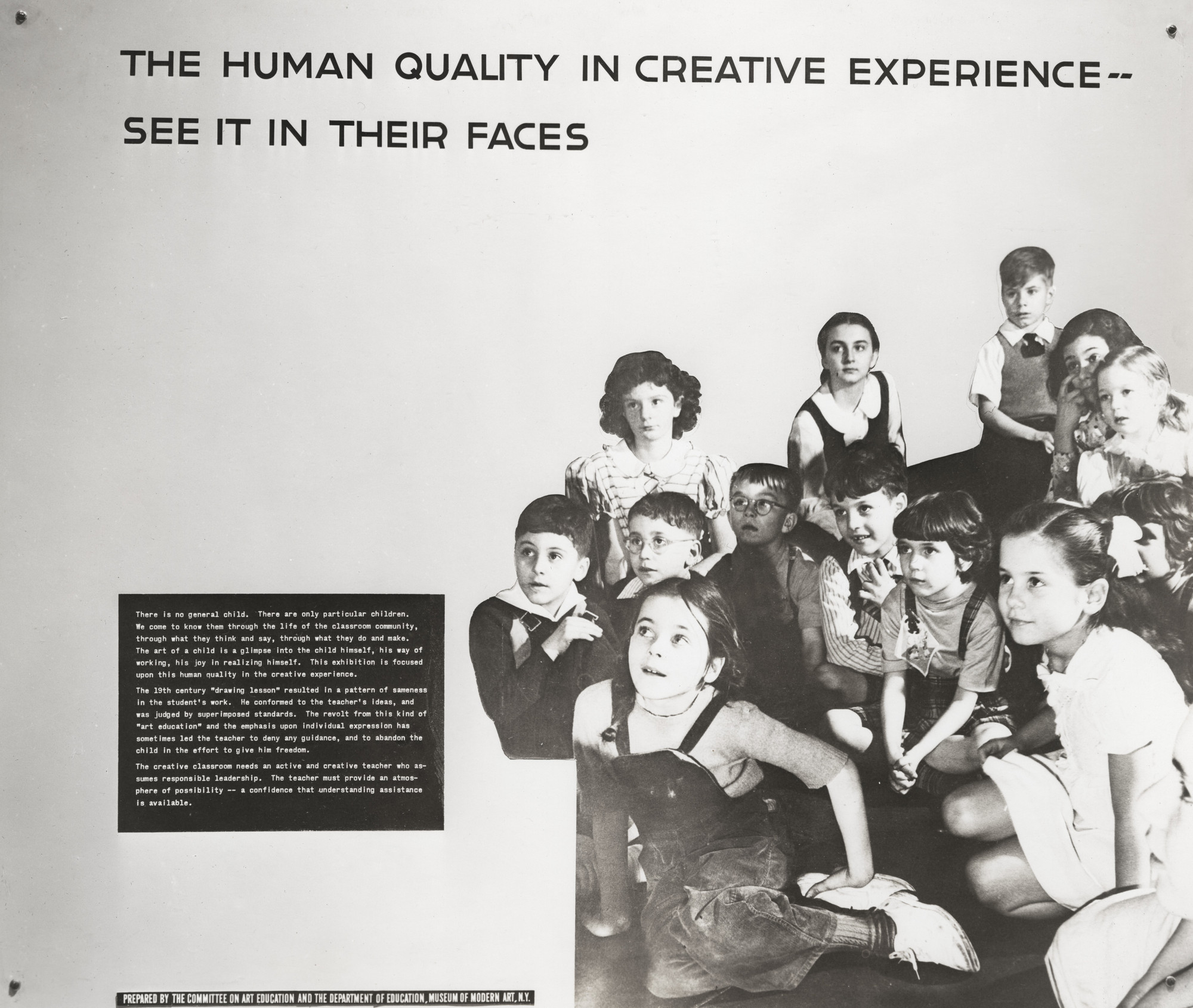 Installation view of the exhibition "Human Quality in Creative ...