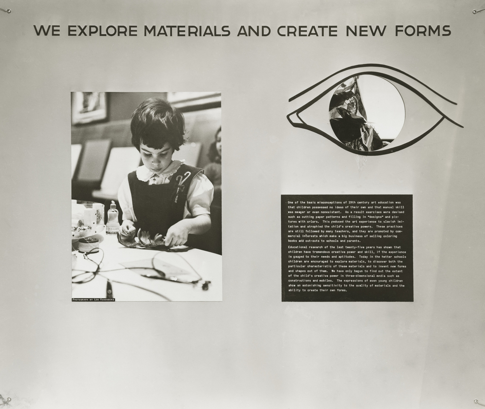 Installation view of the exhibition "Human Quality in Creative ...