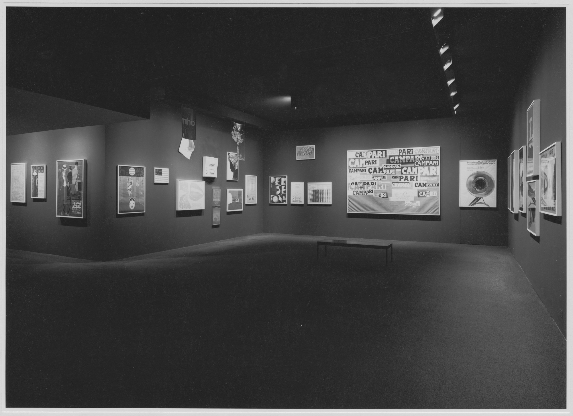 Installation view of the exhibition "Posters from the Collection." | MoMA