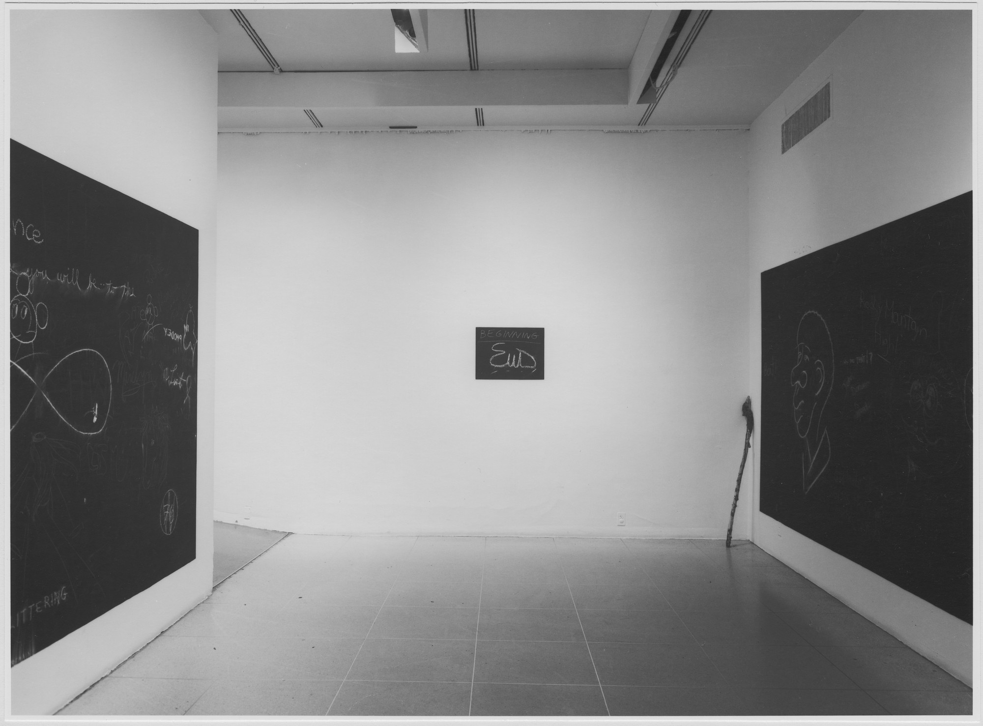 Installation view of the exhibition "Projects: William Wiley." | MoMA
