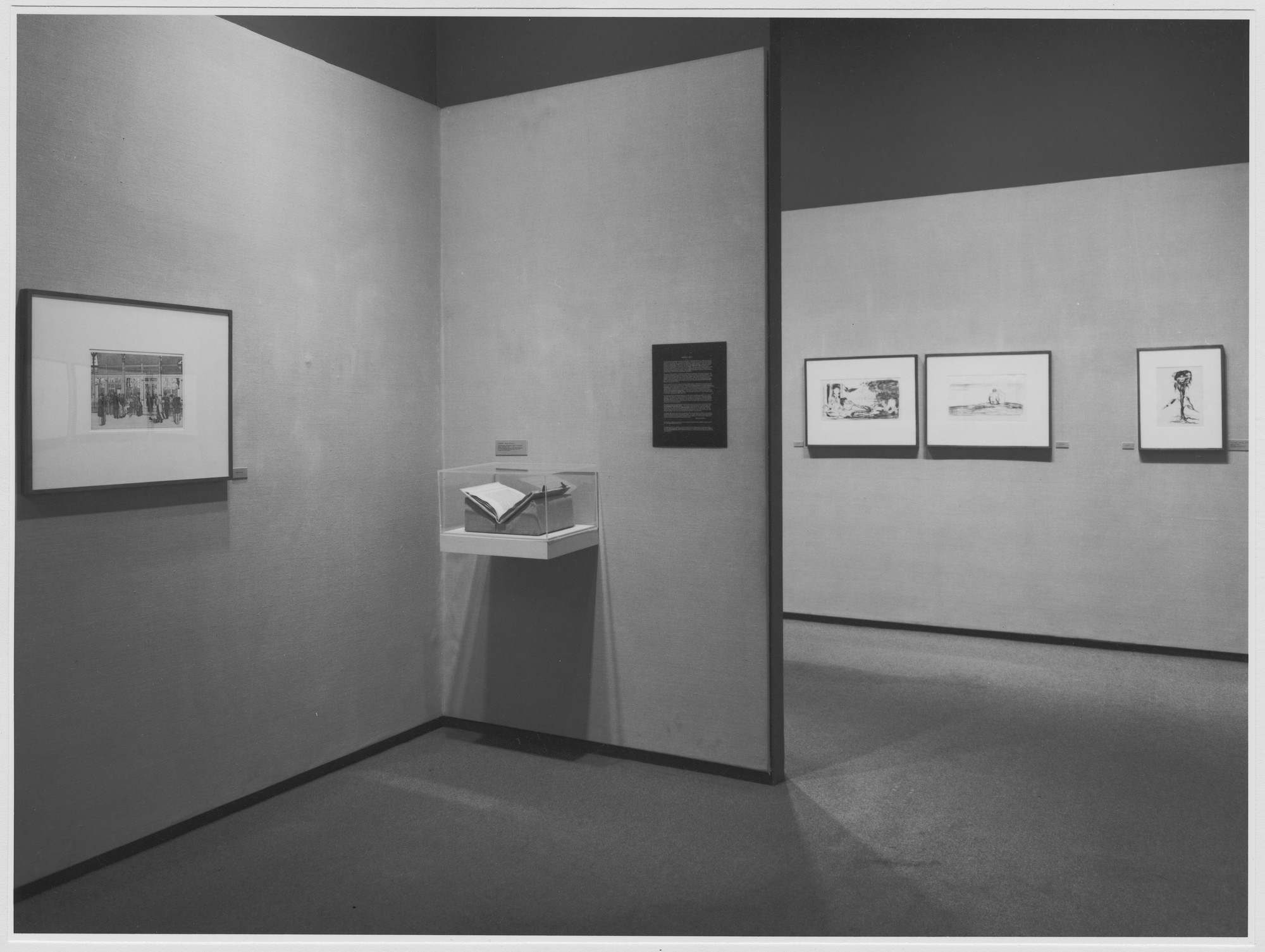 Installation view of the exhibition "Narrative Prints." | MoMA