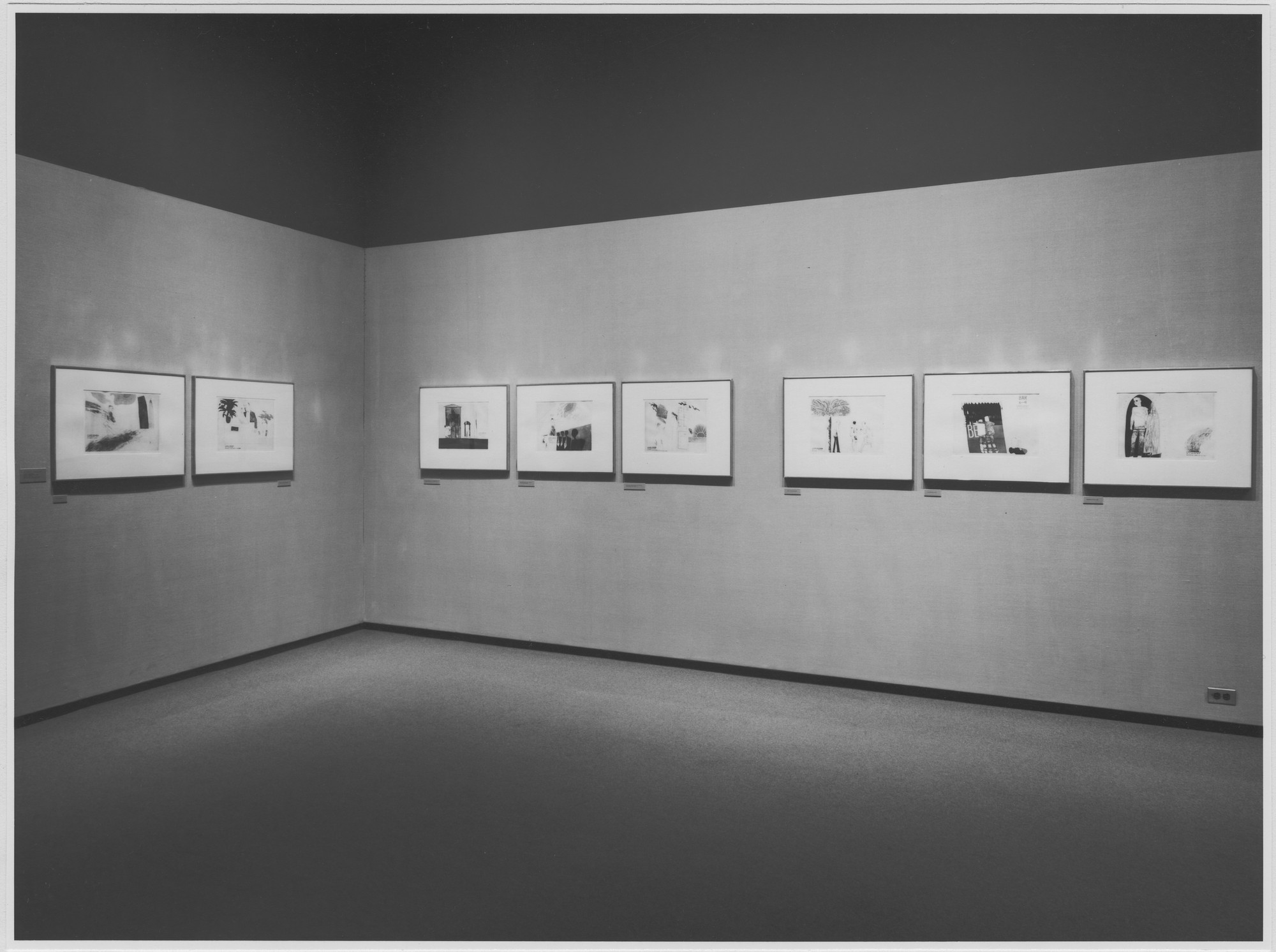 Installation view of the exhibition "Narrative Prints." | MoMA