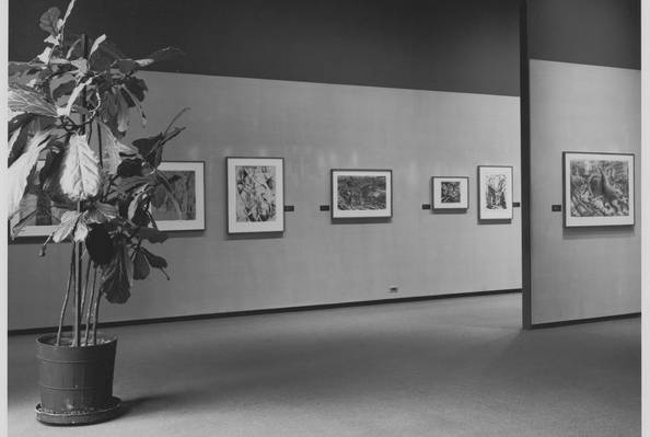 Franz Marc. Riding School After Ridinger (Reitschule nach Ridinger ...