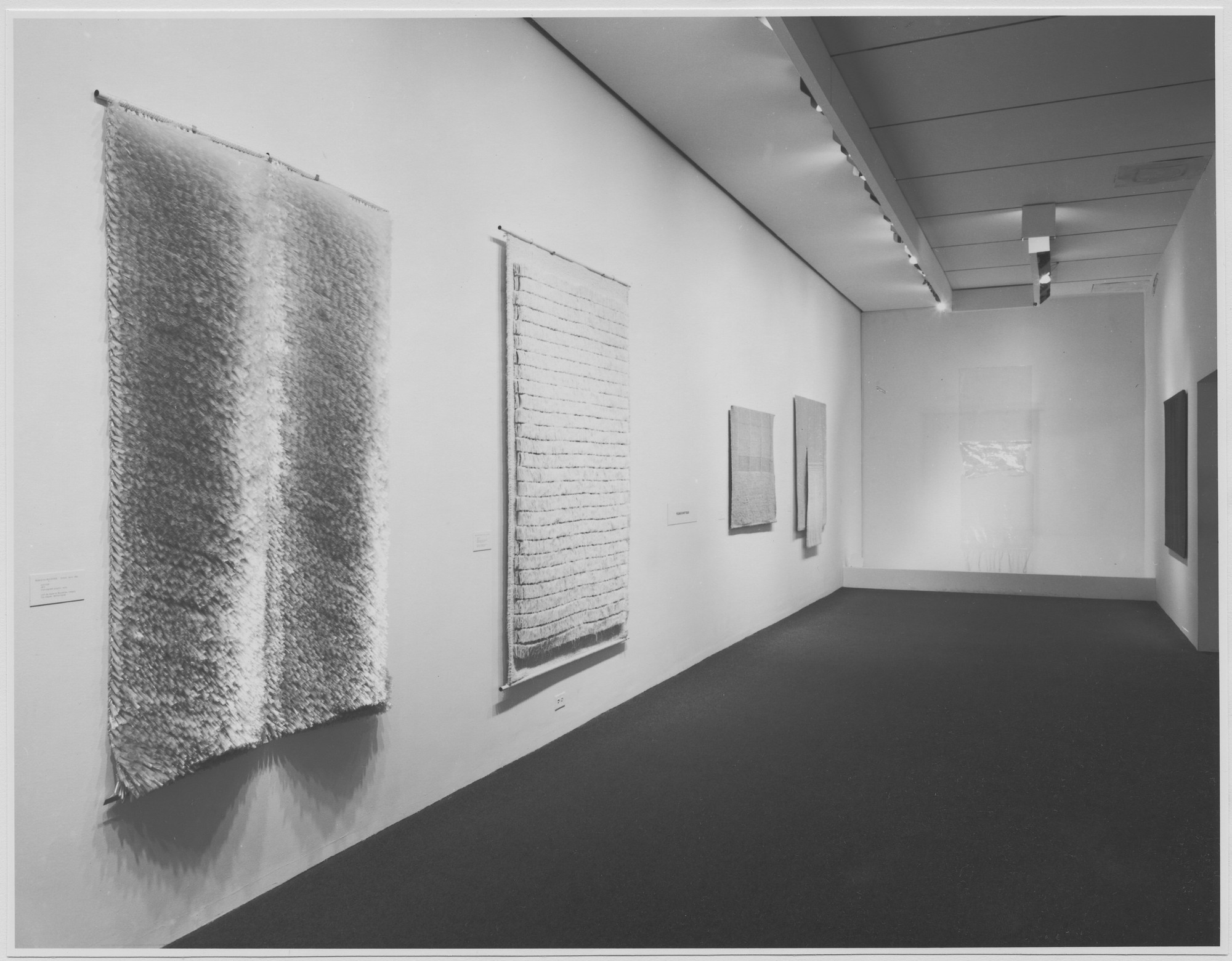 Installation view of the exhibition "Wall Hangings: The New Classicism ...