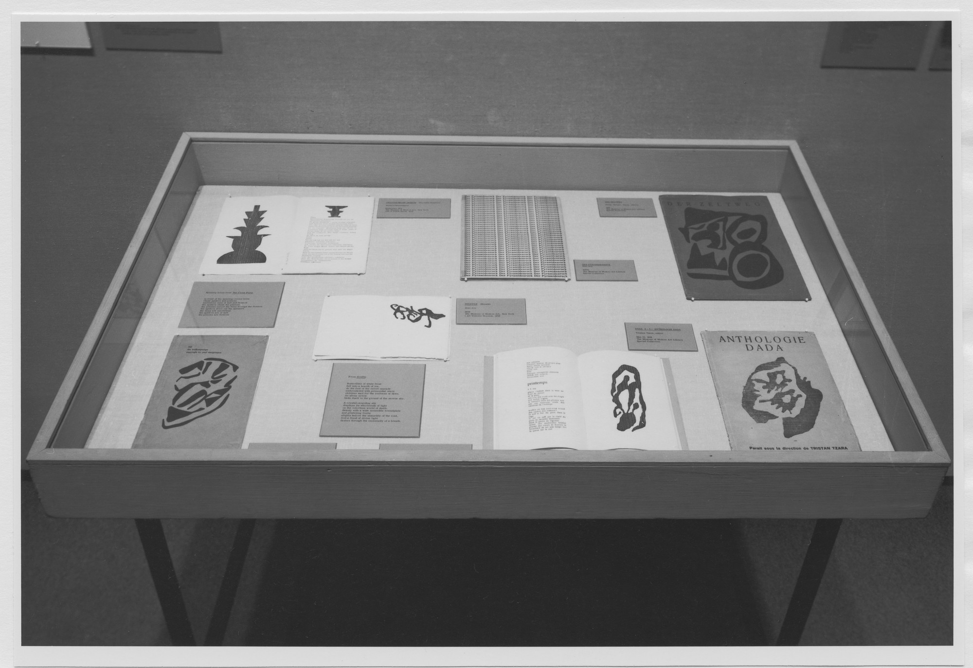 Installation view of the exhibition "Arp on Paper." | MoMA