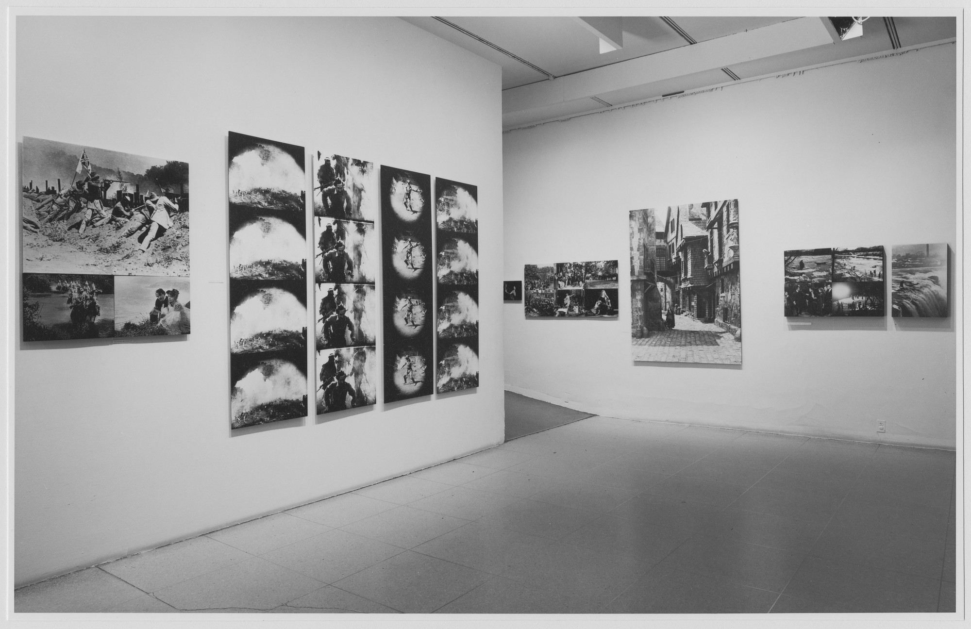 Installation view of the exhibition "From the D.W. Griffith Collection ...