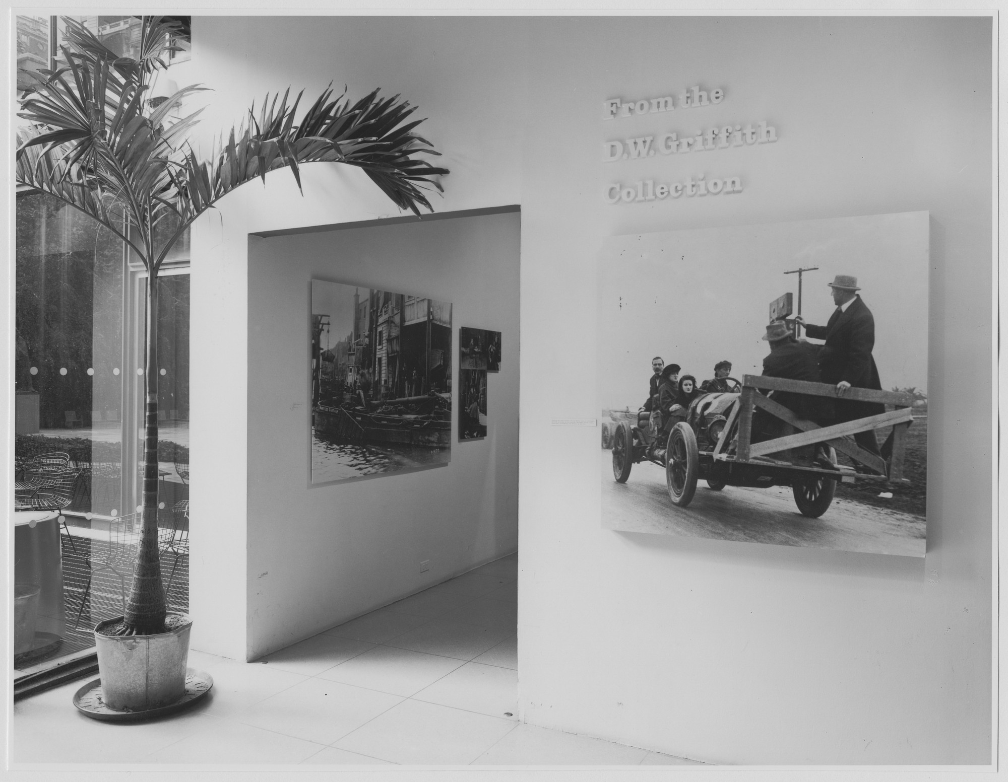 Installation view of the exhibition "From the D.W. Griffith Collection ...