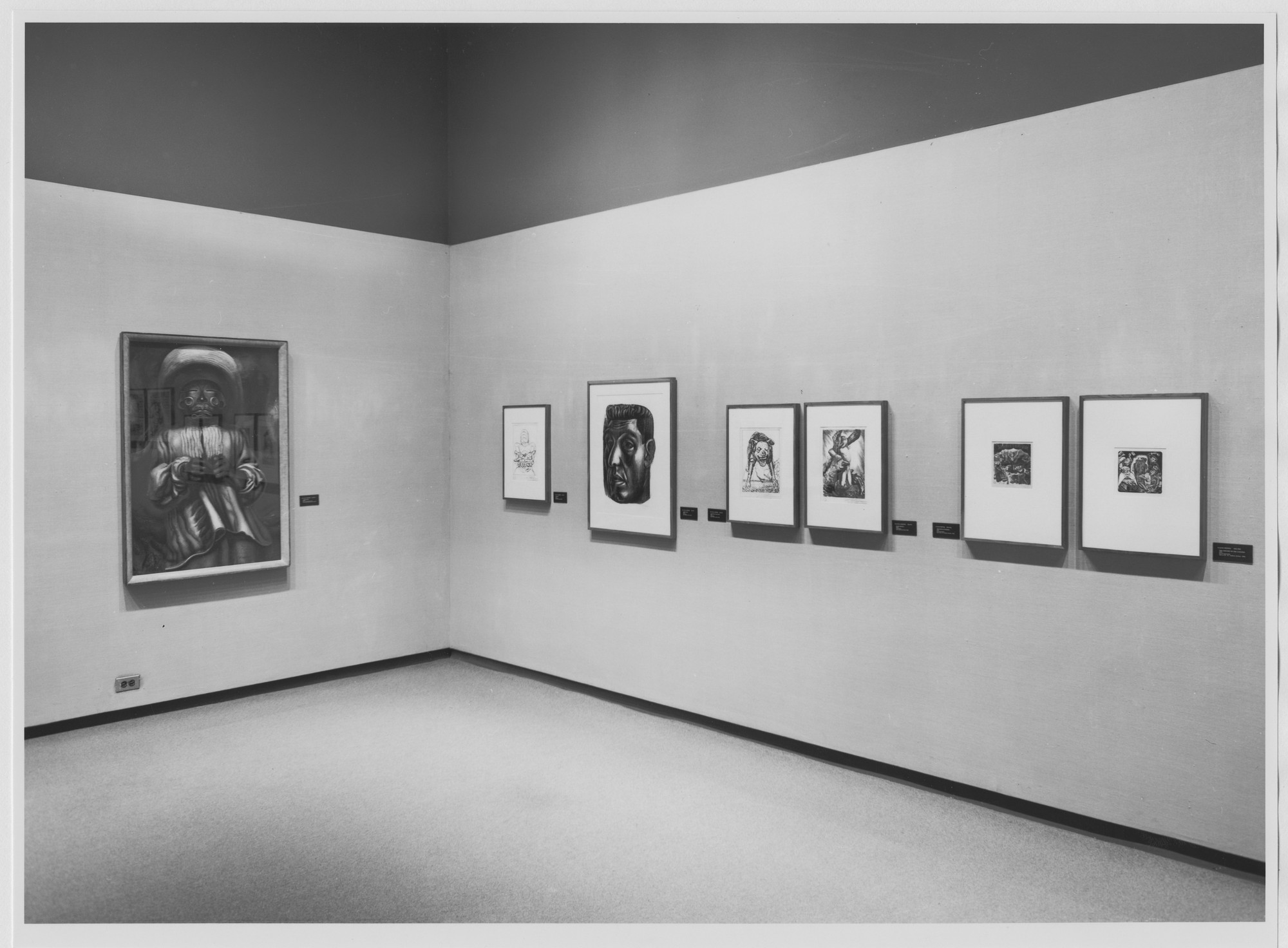 Installation view of the exhibition "Mexican Art" | MoMA