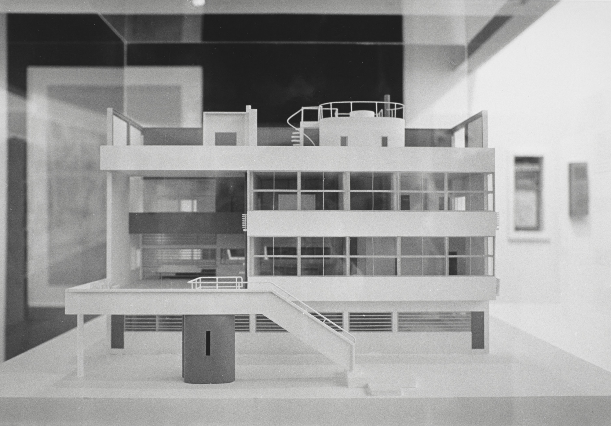 Installation view, "Le Corbusier 'Les Terrasses' The Villa Stein at ...